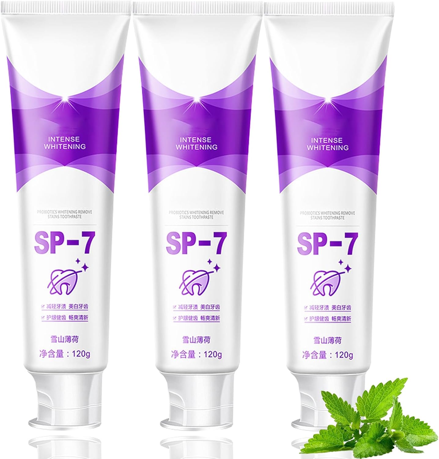 Amazon.com: TEYAOE Sp-7 Toothpaste,Probiotic Whitening Toothpaste,Fresh ...