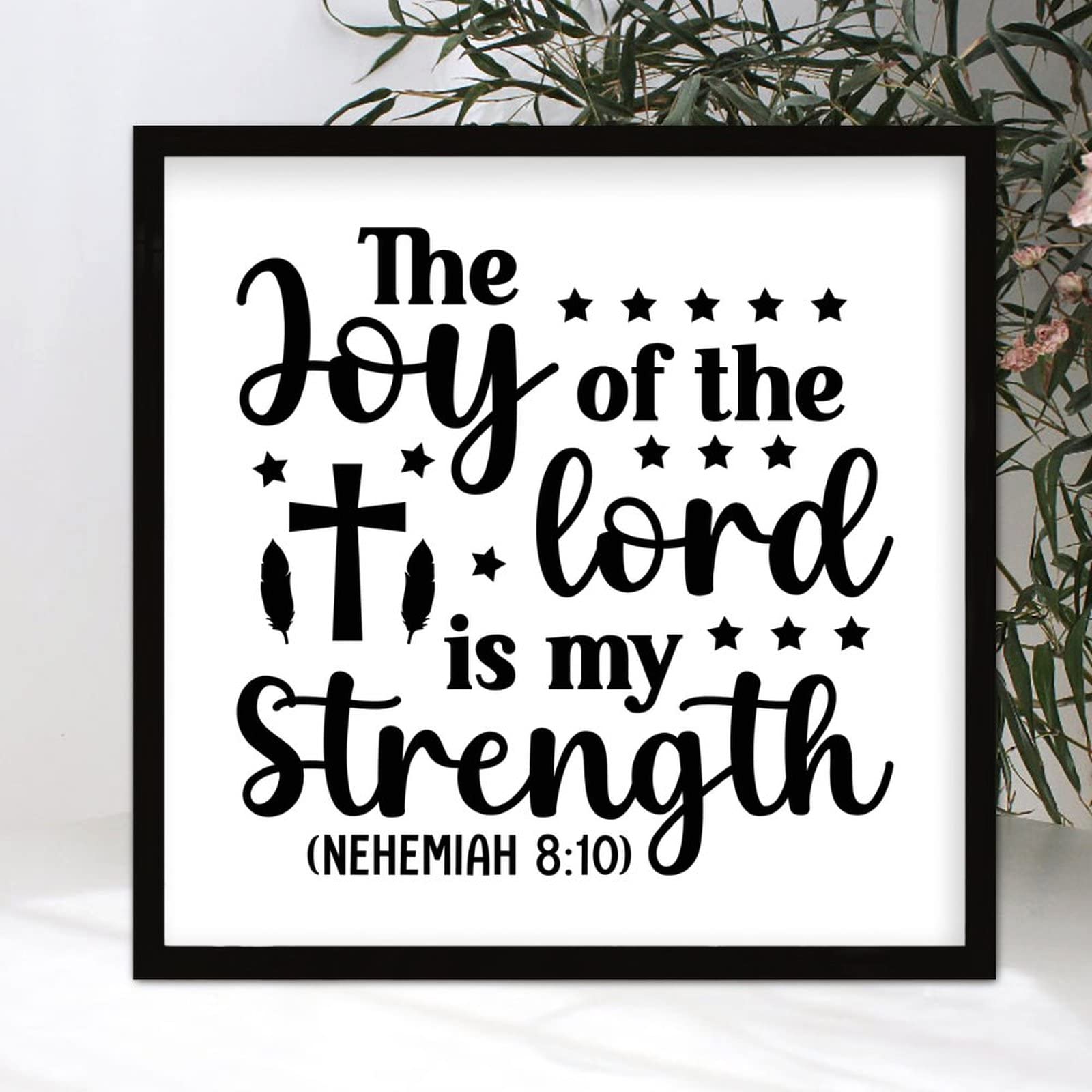 Framed Bible Verses Calligraphy