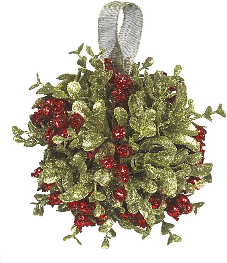 Amazon.com: Ganz Mistletoe Door Kiss Ball (KK16) : Home & Kitchen