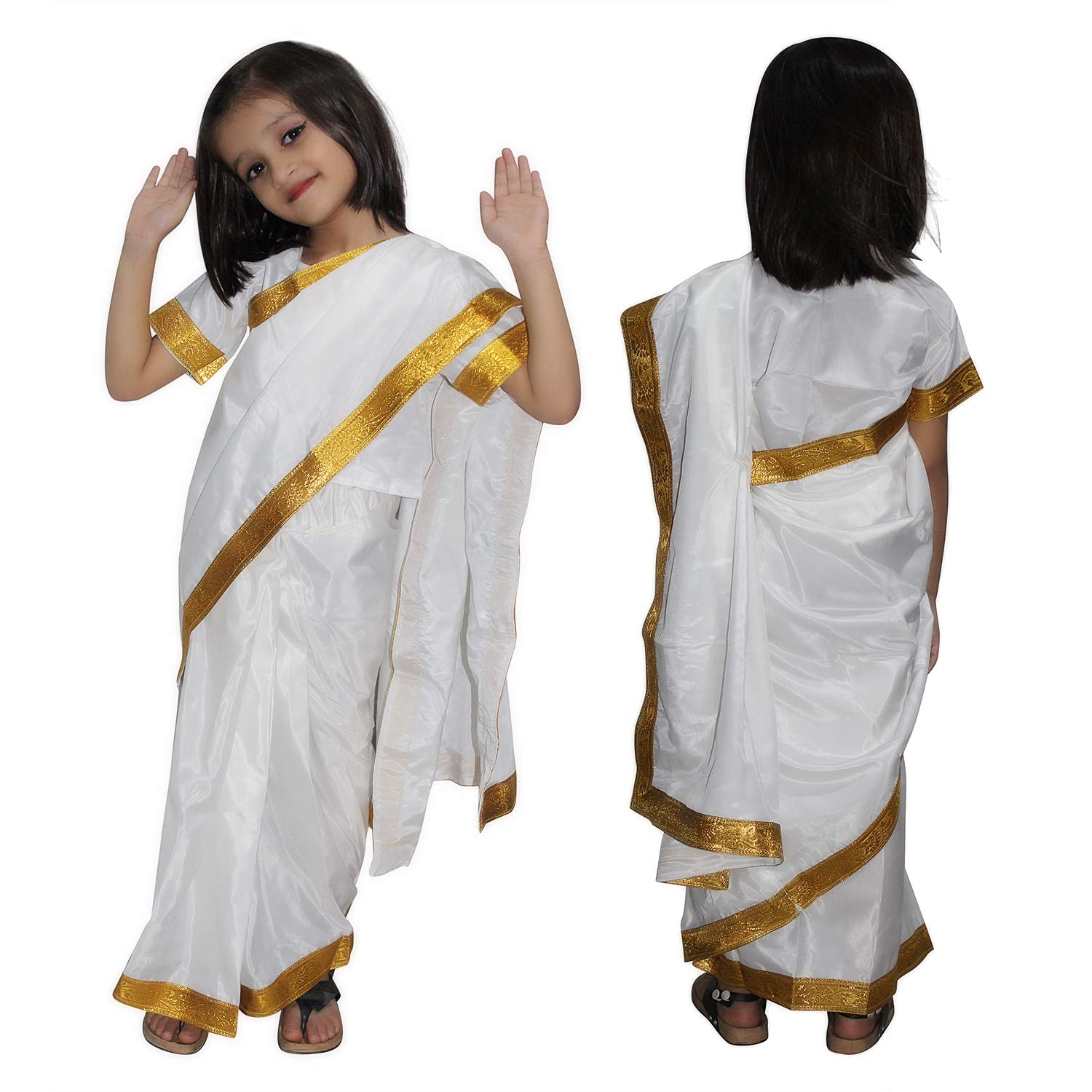 Buy Onam Saree Fancy Dress for Kids,Indian State Traditional Wear for ...