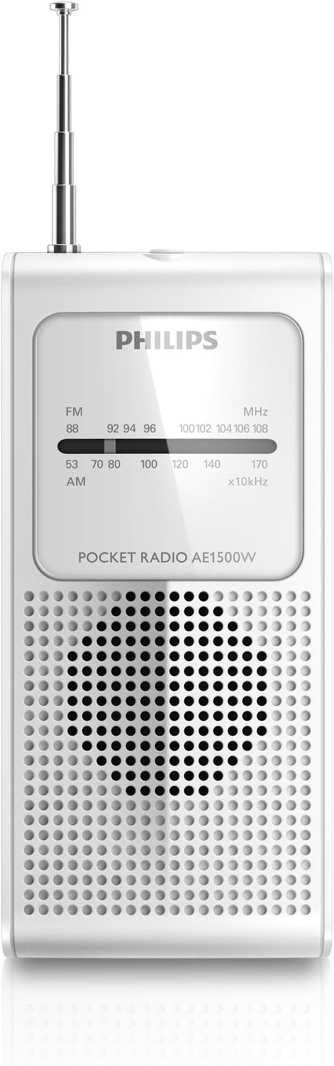 Philips Ae1500w Portable Radio FM/Am Analogue Tuning AE1500 White ...