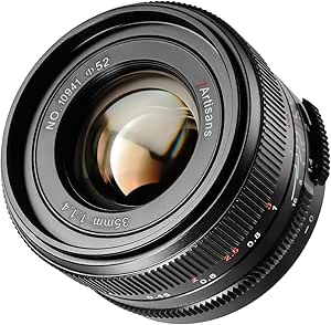 Amazon.com : 7artisans 35mm F1.4 Mark Ⅲ Full Frame Manual Focus Prime Lens Large Aperture ...