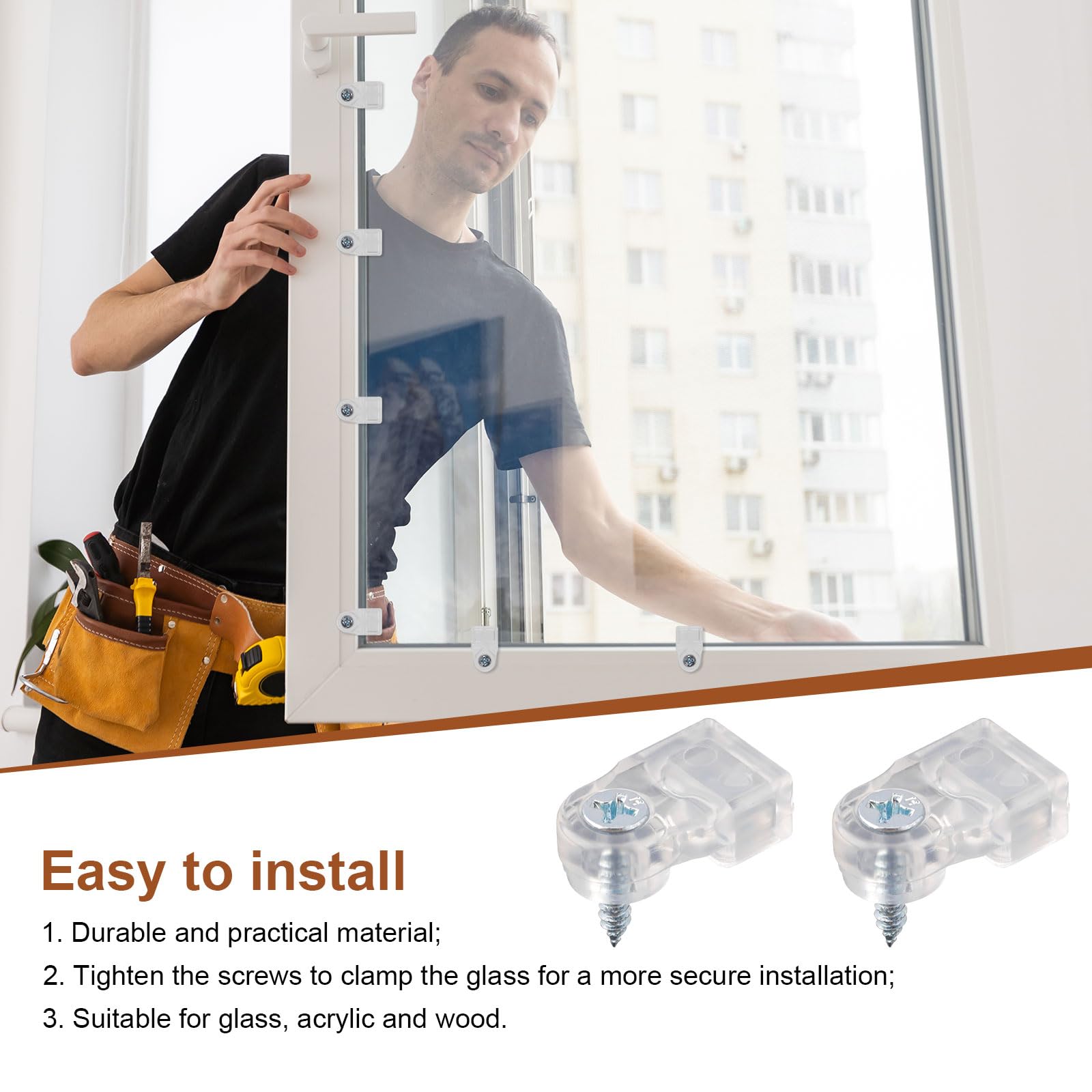 How To Install Glass Door Retainer Clips