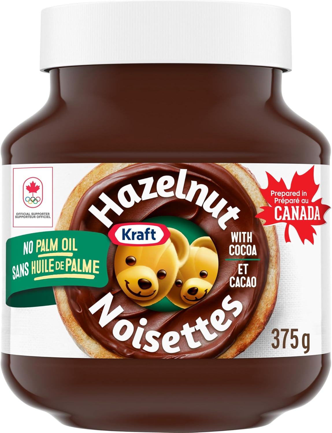 Kraft Hazelnut Spread with Cocoa, 375g : Amazon.ca: Grocery & Gourmet Food