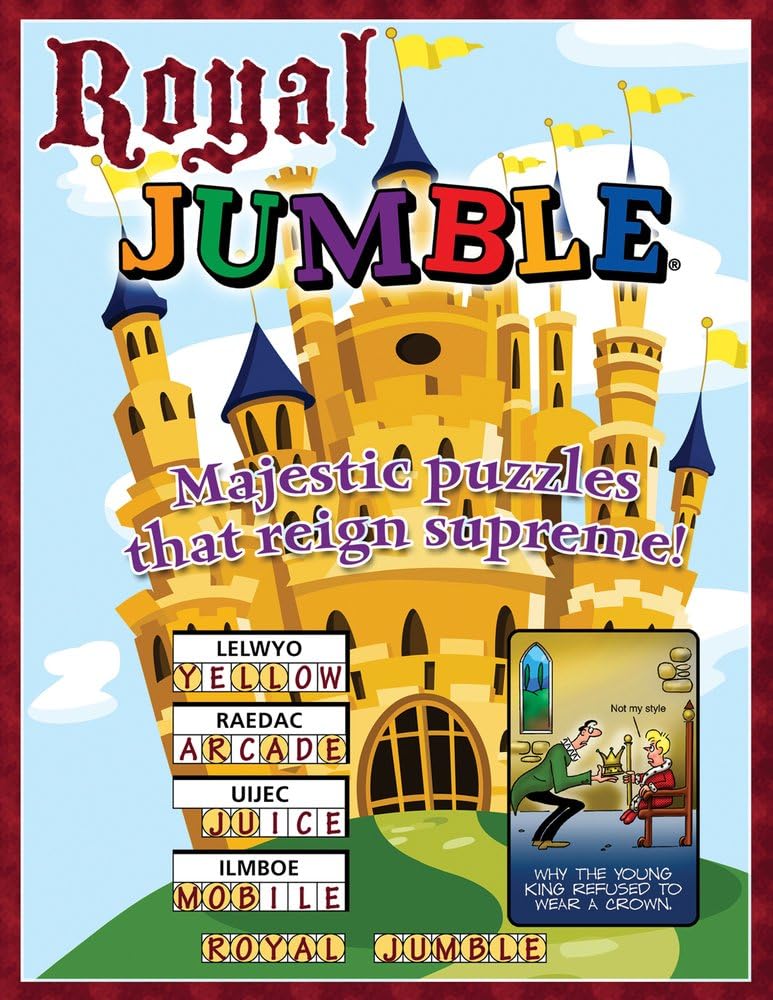 Royal Jumble®: Majestic Puzzles That Reign Supreme! (Jumbles®): Tribune ...