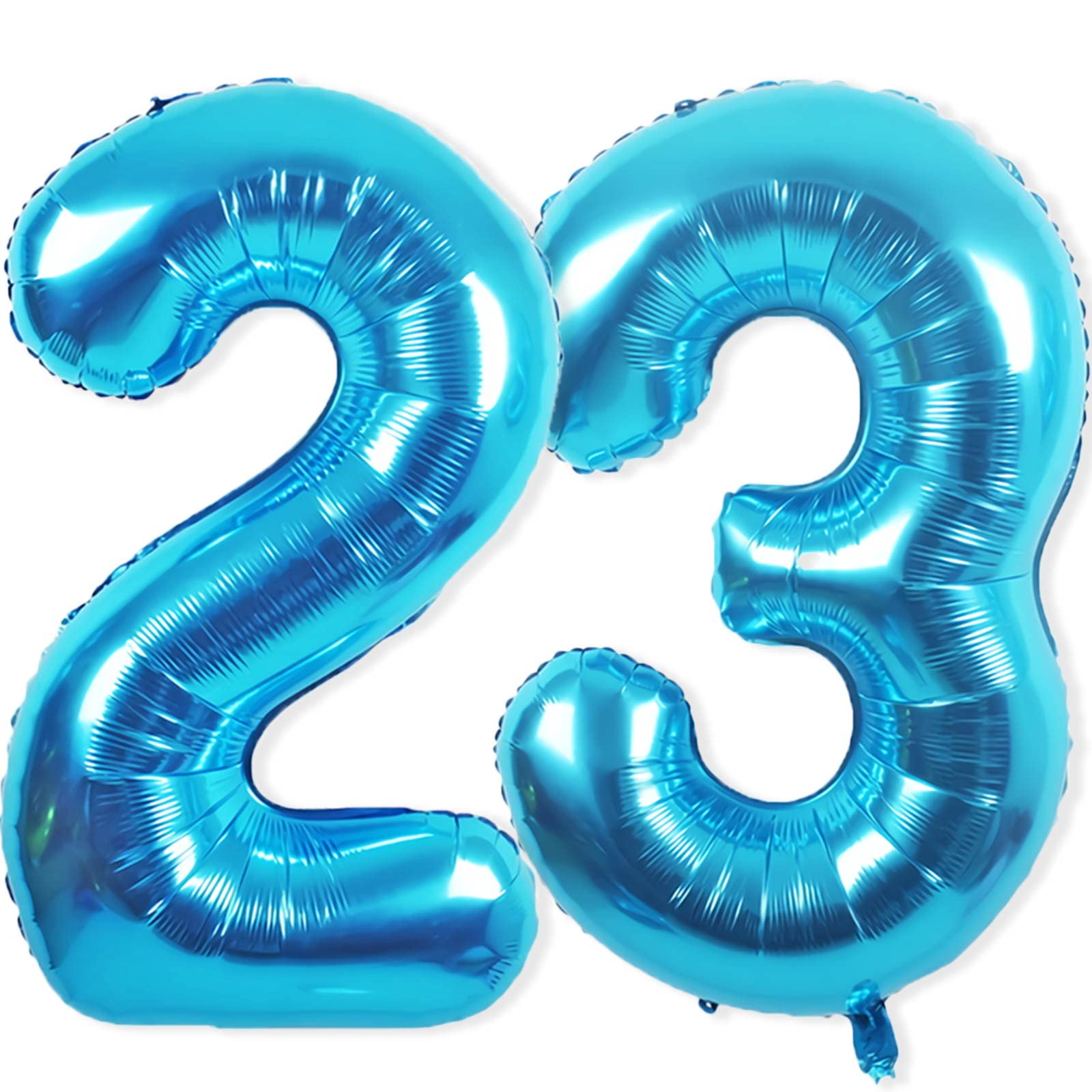 Amazon.com: 23 Balloon Number, 40 Inch Blue Foil Balloons Giant Jumbo ...