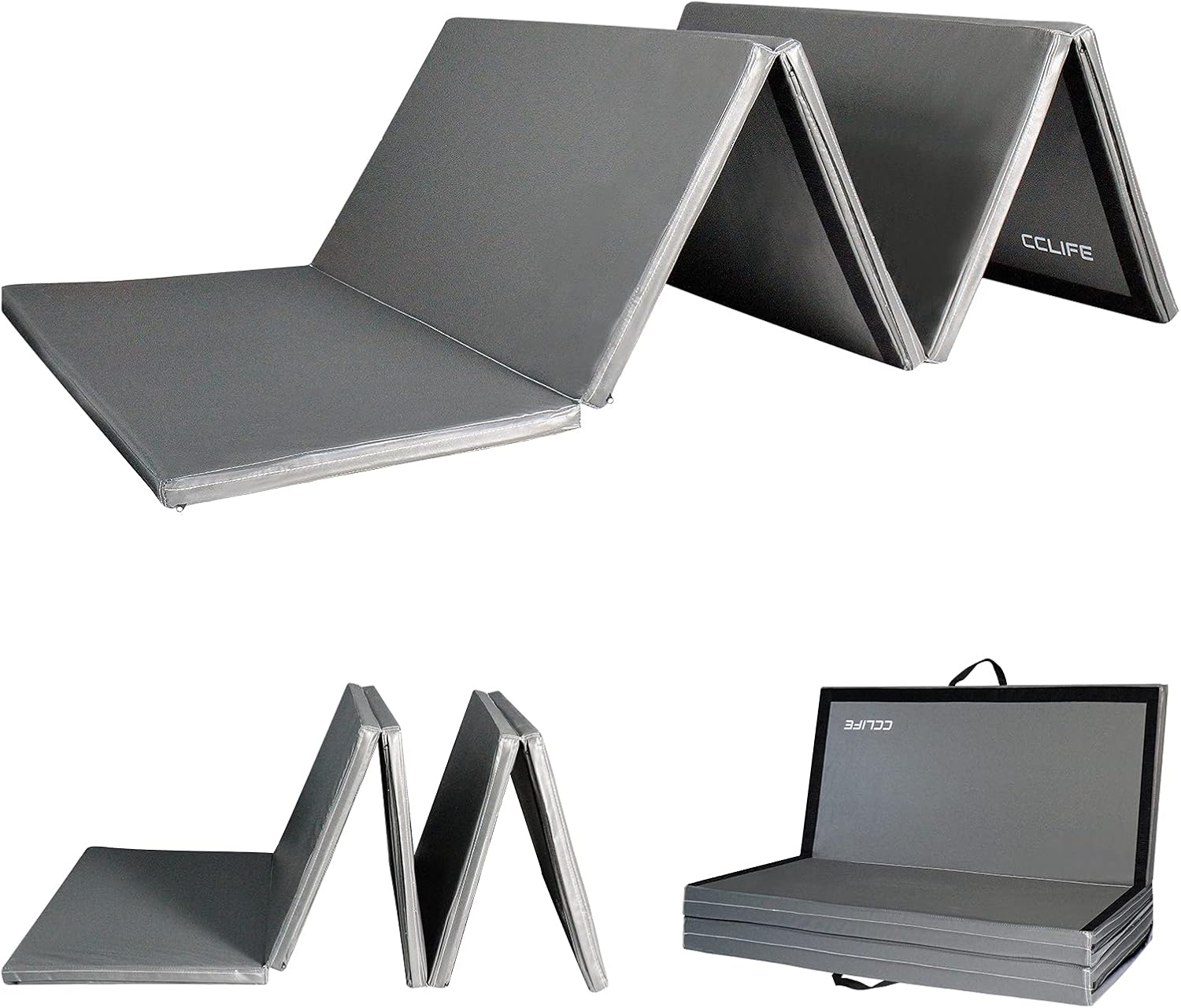 CCLIFE 10ft Gymnastics Mat Gym Exercise Workout Fitness foam Mats 4cm ...