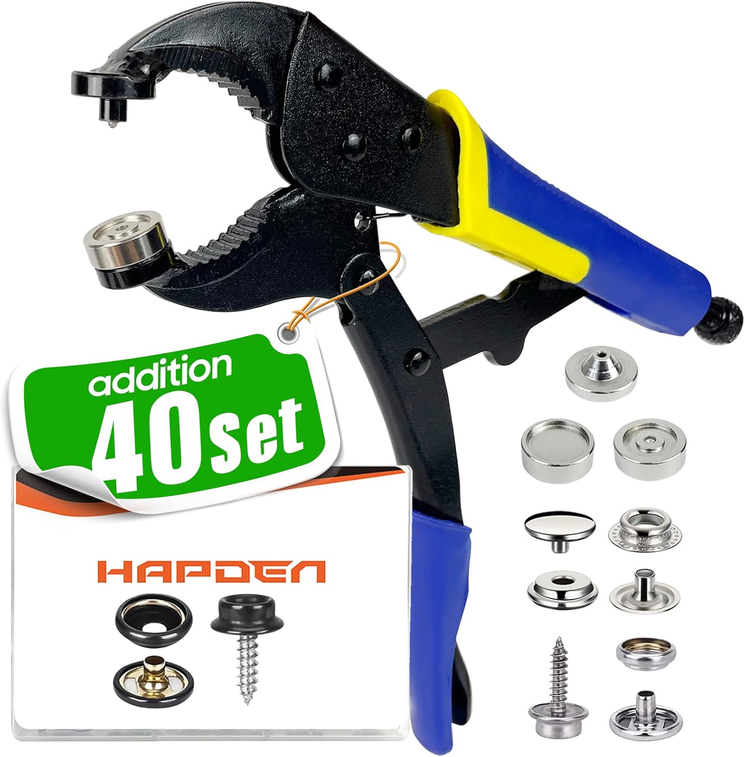 Amazon.com: Snap Installation Tool Adjustable Snap Setter Tool Includes ...