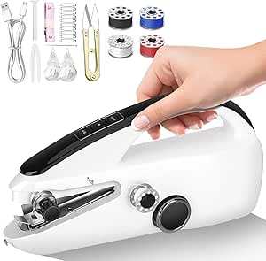 Amazon.com: Mini Sewing Machine Upgrade - Portable Handheld Electric ...