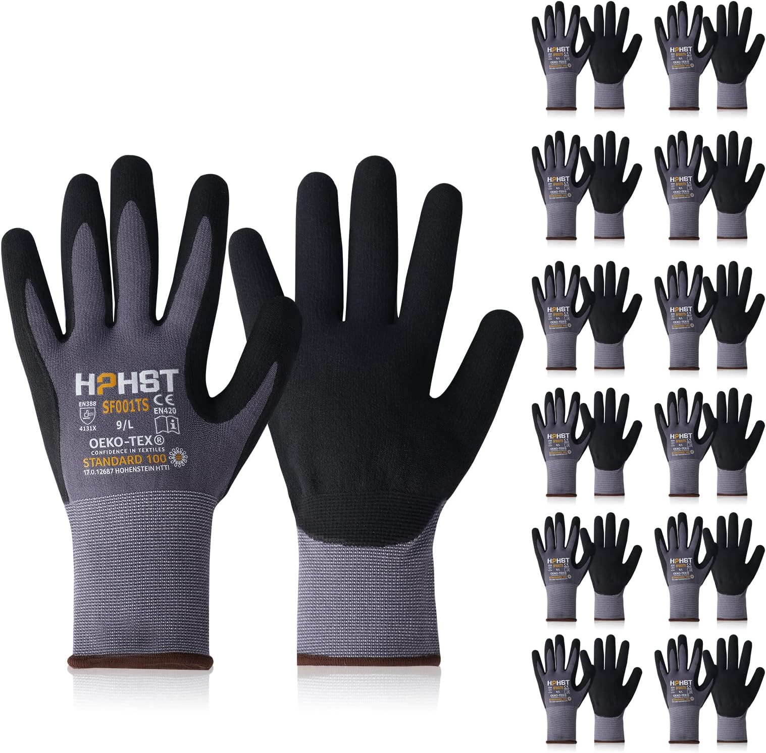 5er Pack Maxiflex Ultimate Arbeitshandschuhe, Montagehandschuhe (alle ...