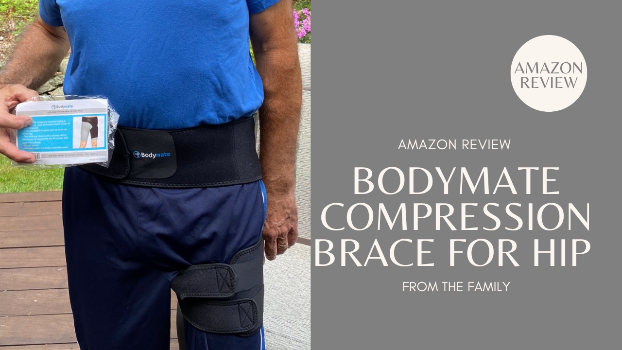 Watch BodyMate Hip Compression Brace Review on Amazon Live