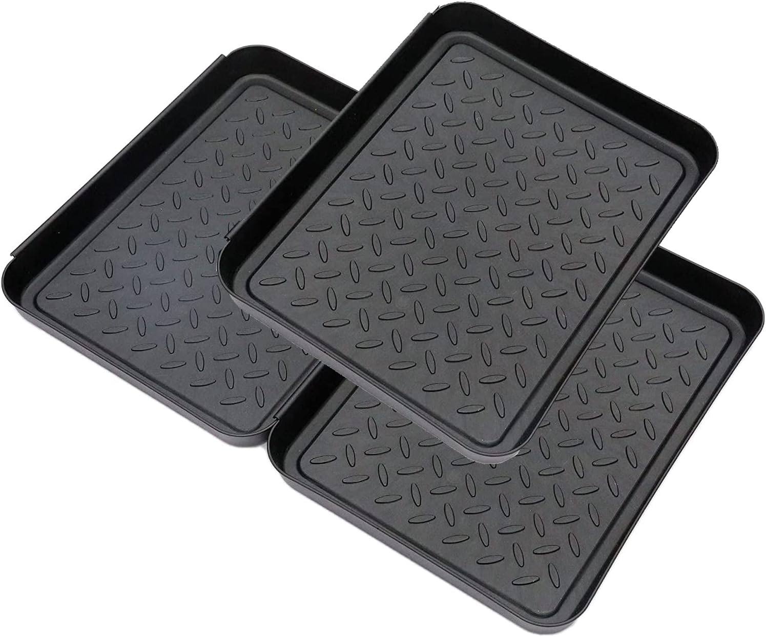 Amazon.com | ASOENTIWOX Boot Tray 3Pack, Shoe Tray for Entryway Indoor ...
