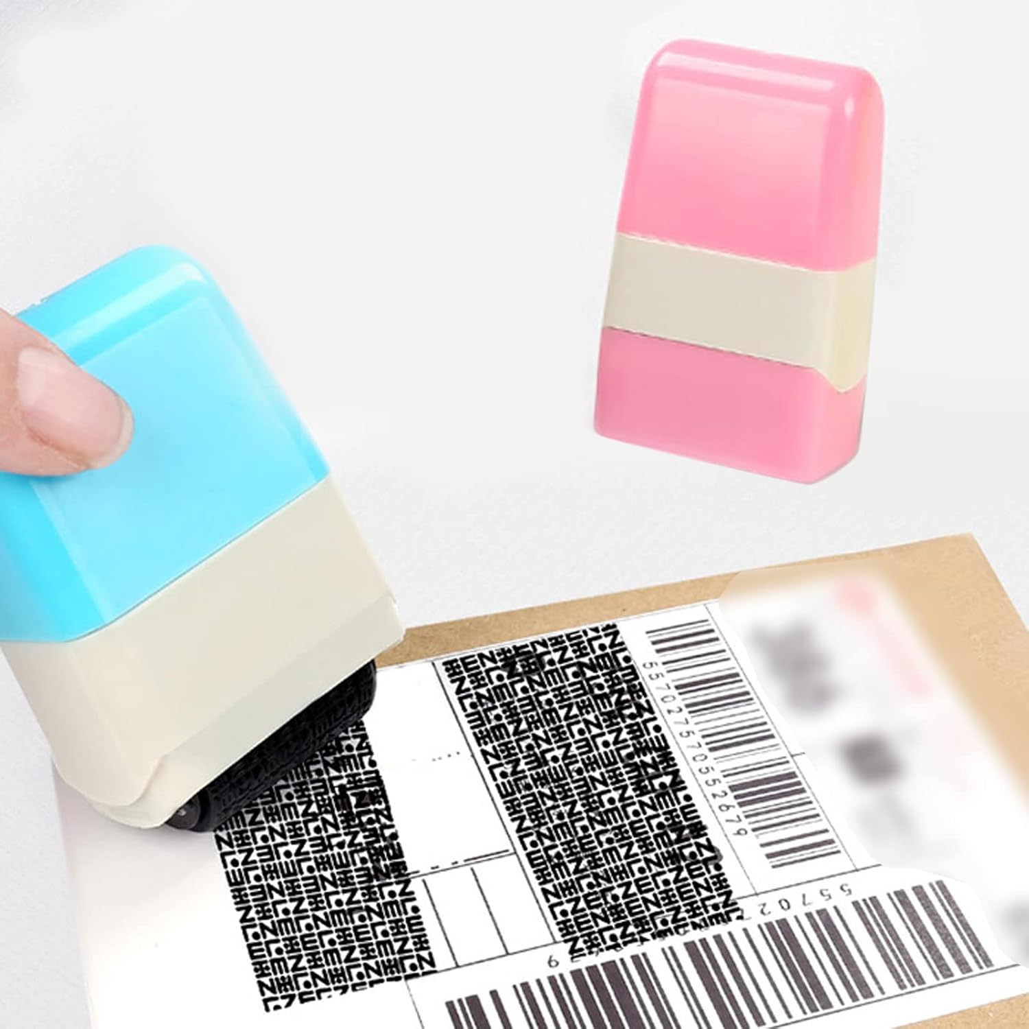 GOOHOME 2 Pcs Identity Theft Protection Stamp Identity Guard ...