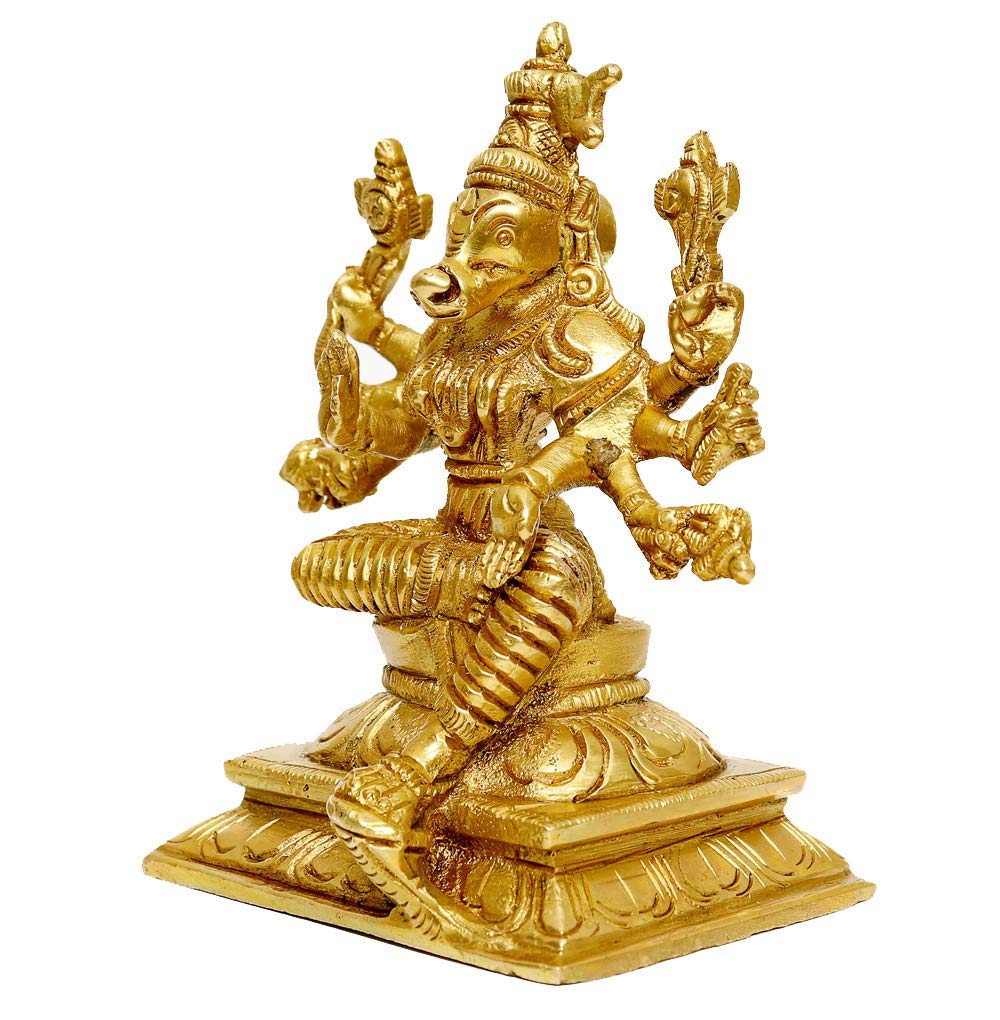 Pink Peony Lord Vishnu Varaha Avatar's Feminine Energy The Ashta Bhu-ja ...