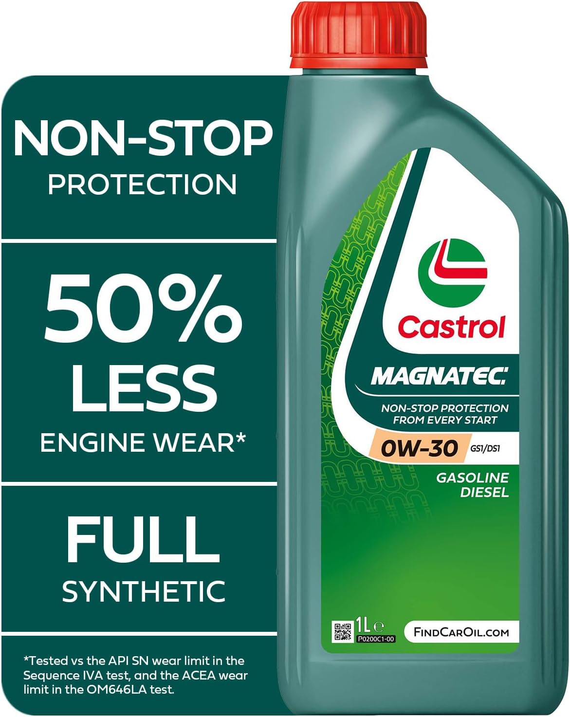 Castrol MAGNATEC 0W-30 GS1/DS1 Engine Oil 1L, Green : Amazon.co.uk ...