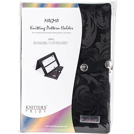 Amazon.com: Knitter's Pride Magma Knitting Fold-Up Pattern Holder, 19. ...