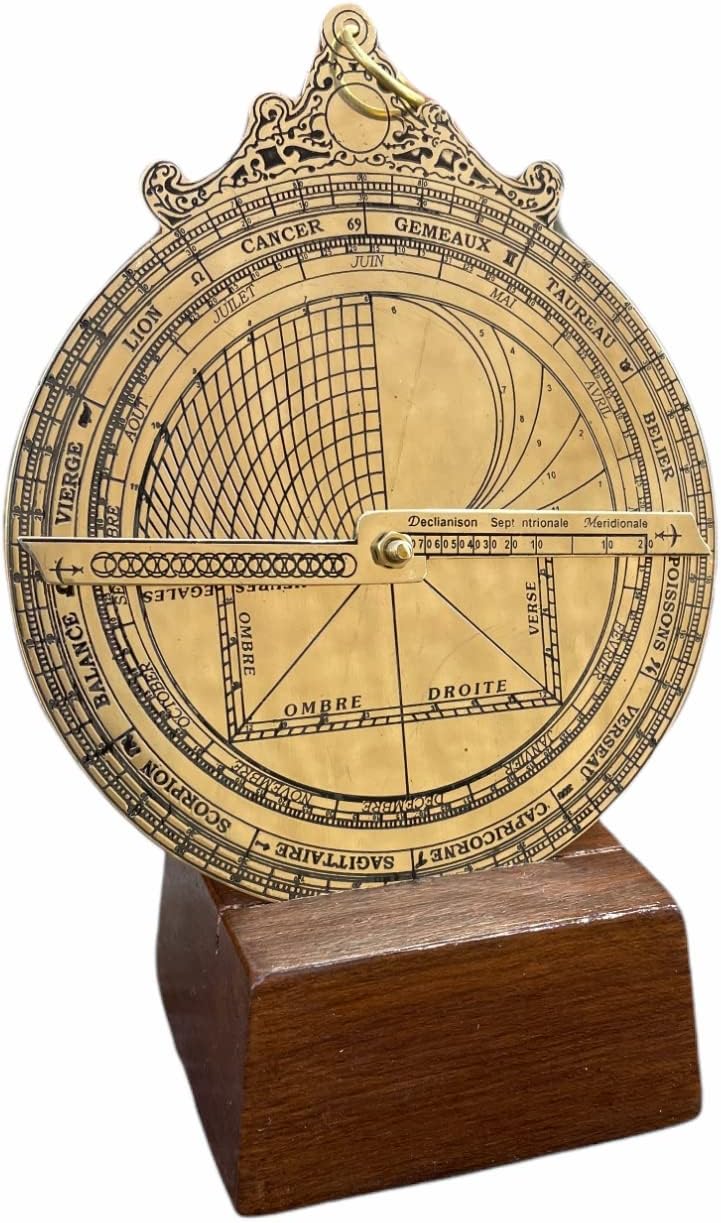 Amazon.com: Brass Astrolabe Vintage Antique Astrolabe French Globe ...