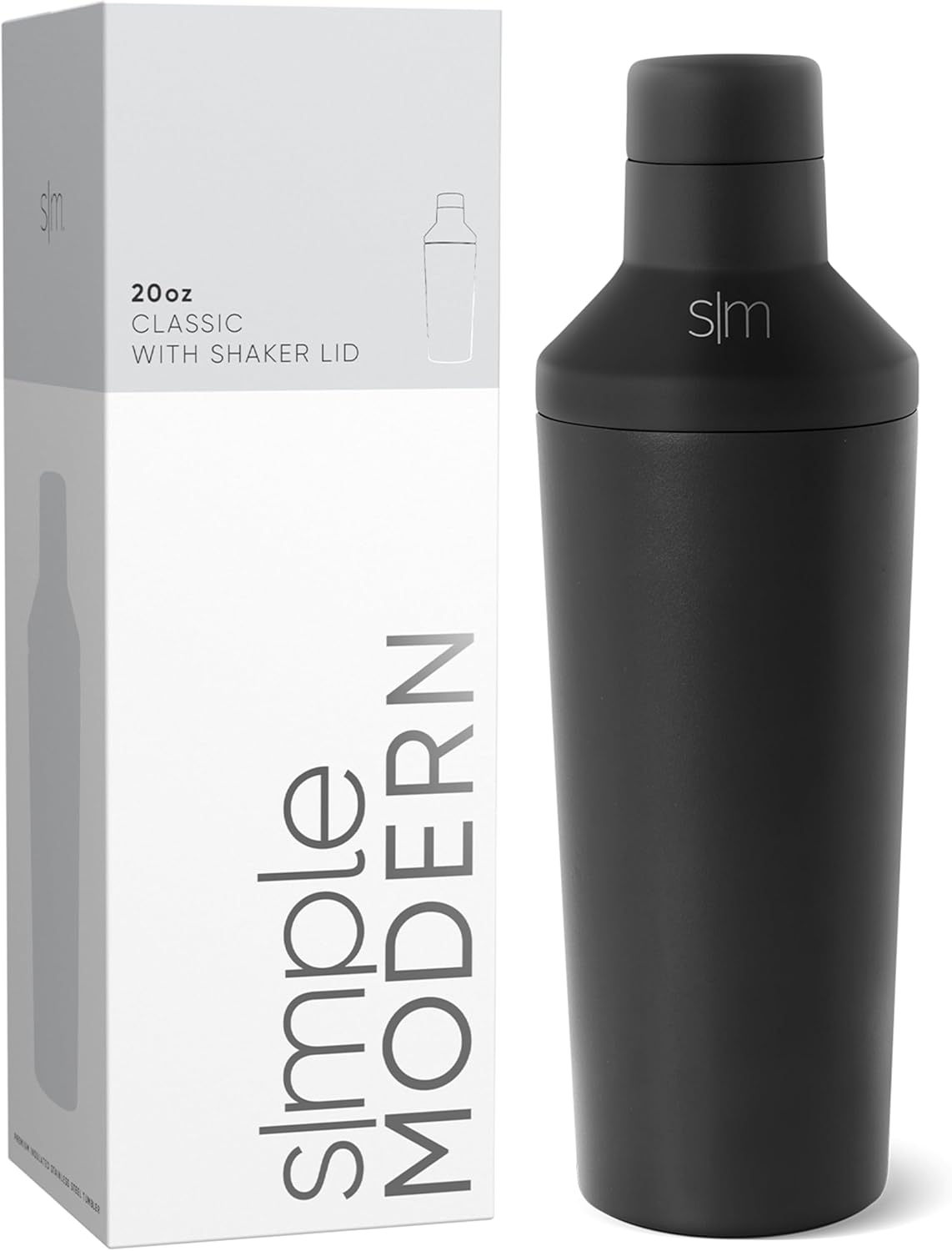 Amazon.com: Simple Modern Cocktail Shaker Gift Set with Jigger Lid ...