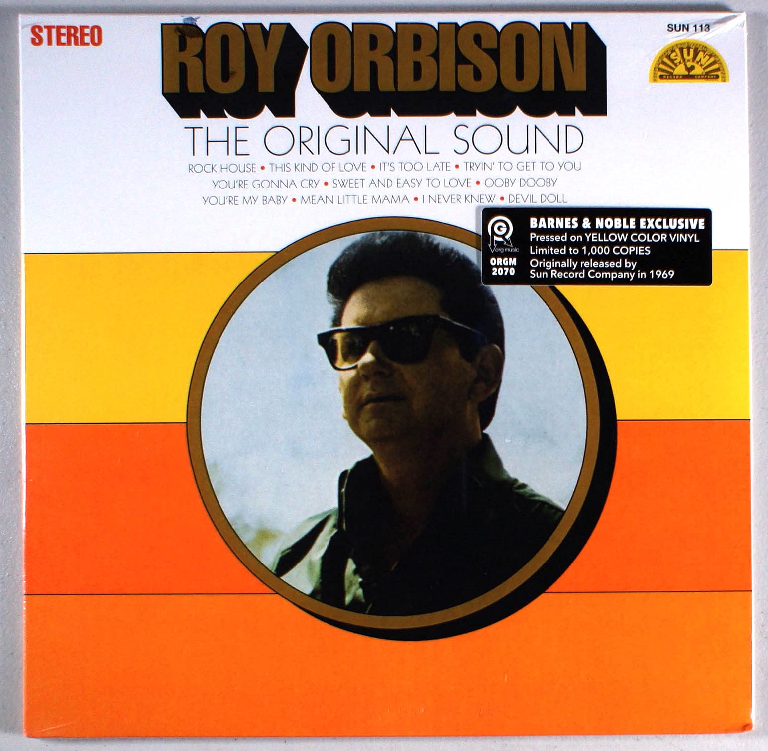 Amazon.com: Roy Orbison The Original Sound | Yellow Vinyl: CDs & Vinyl