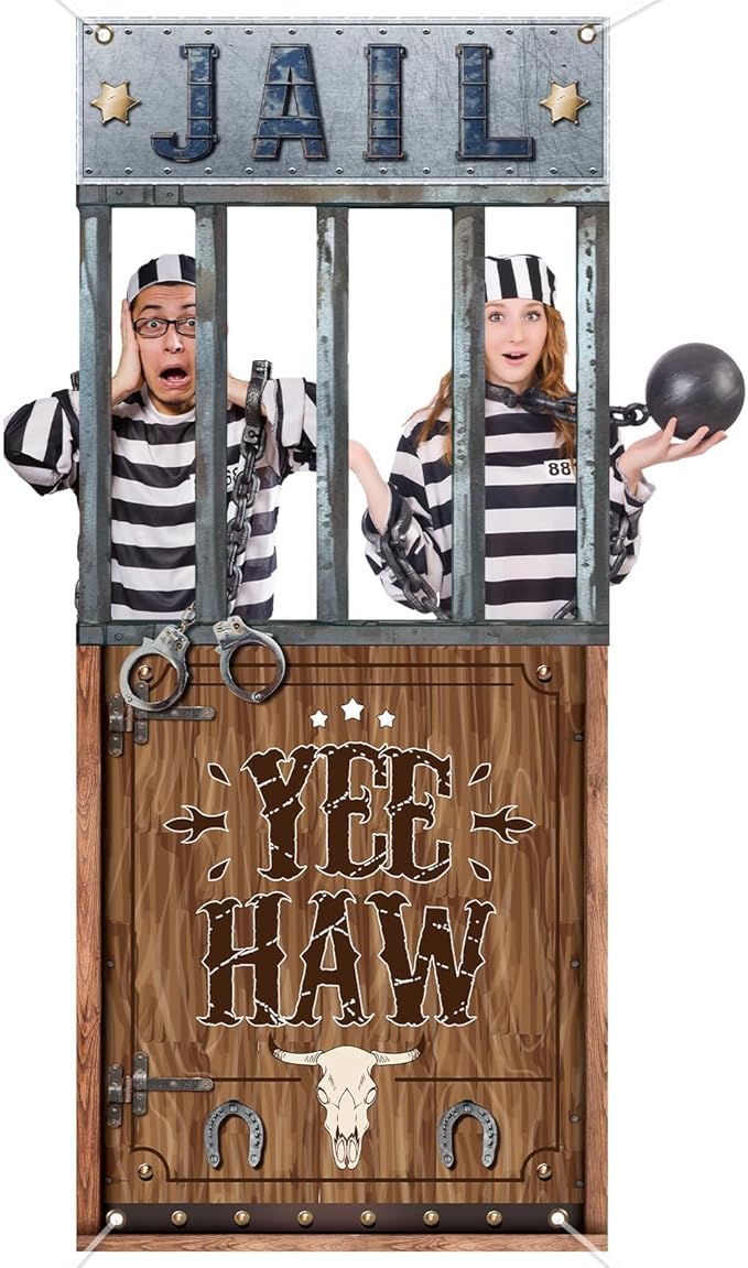 Amazon.com: Fabric Jail Backdrop for Photography Jail Photo Prop Prison ...