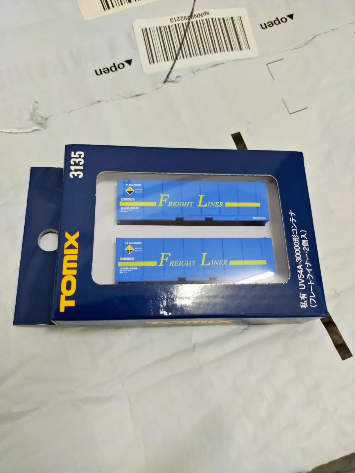 Amazon | TOMIX Nゲージ UV54A-30000形 コンテナ FL 2個入 3135 鉄道模型用品 | 鉄道模型 通販