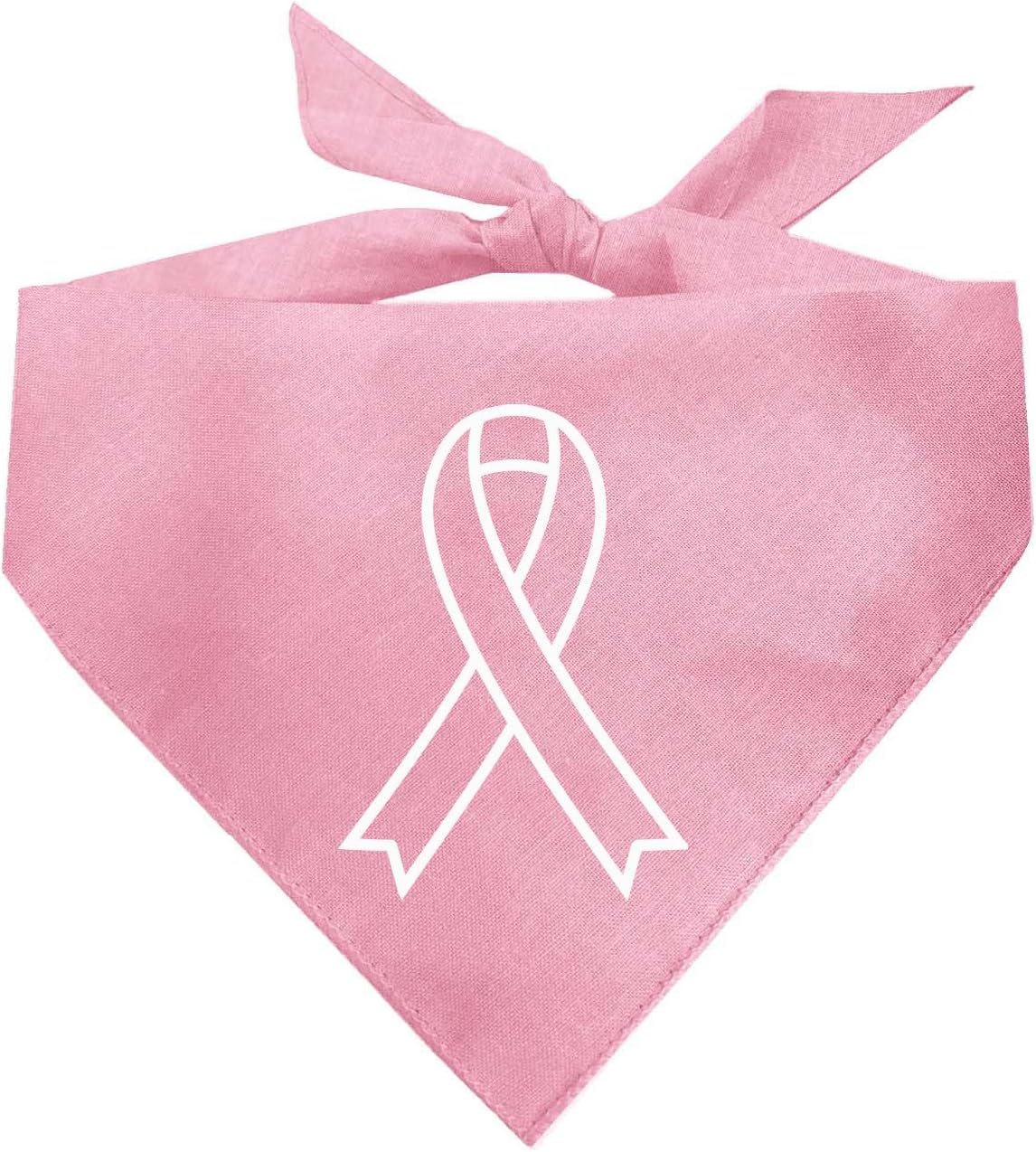 Amazon.com : Cancer Ribbon Breast Cancer Dog Bandana (Baby Pink, OS 810 ...