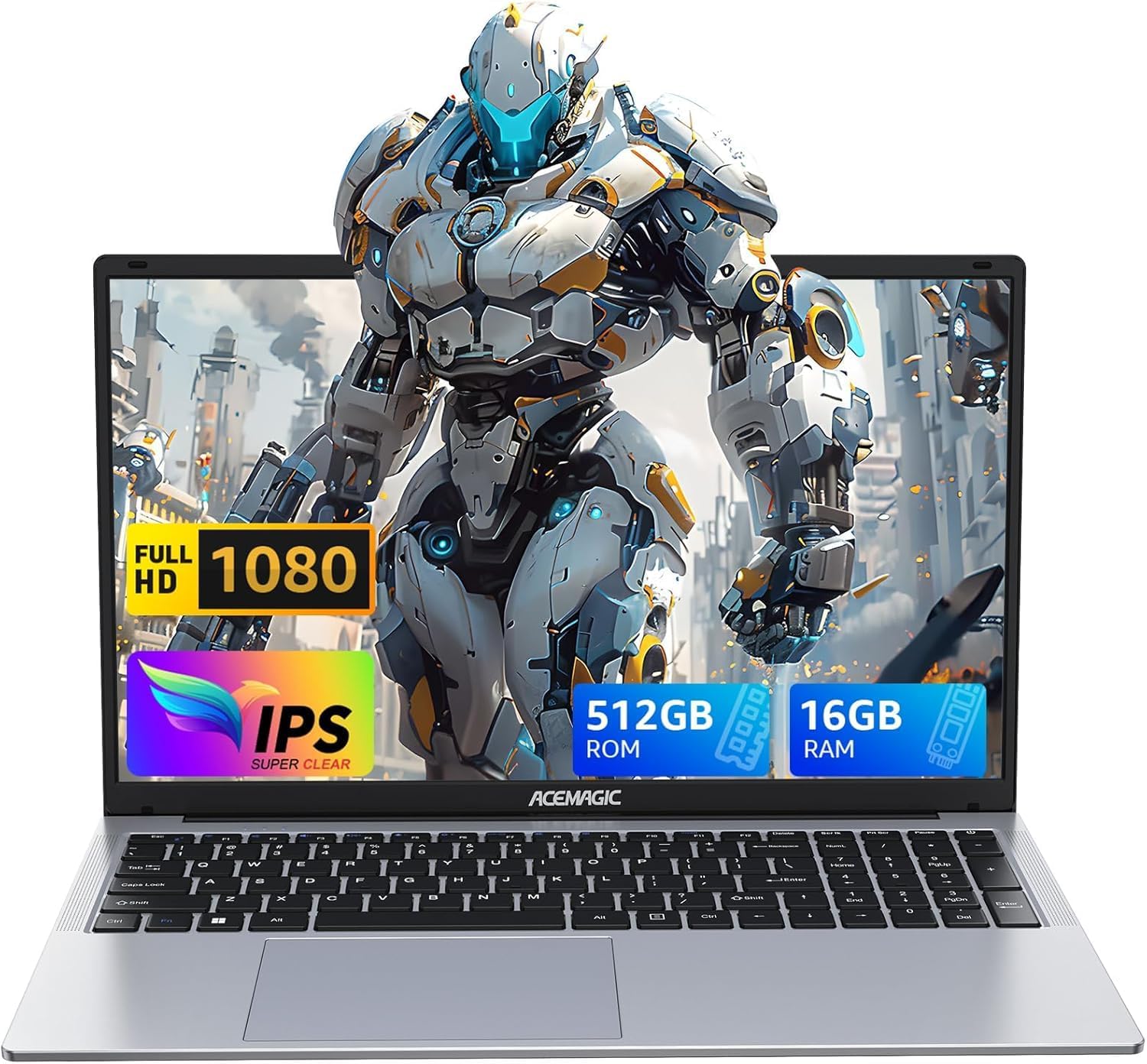 Offerte Prime : ACEMAGIC PC Portatile 16GB DDR4 RAM 512GB SSD,Alder ...