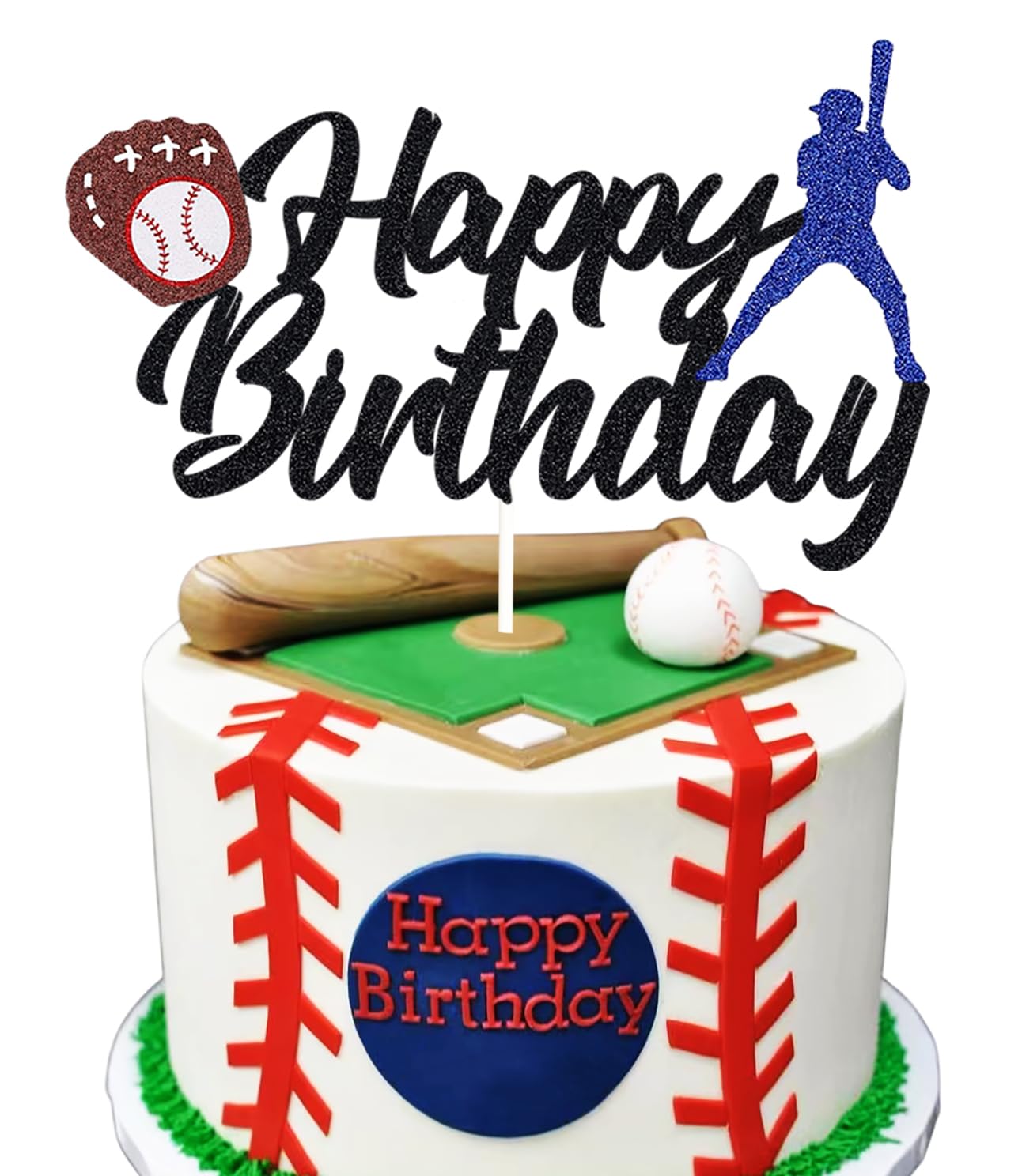 Snapklik.com : Baseball Cake Topper For Men Baseball Birthday Cake ...