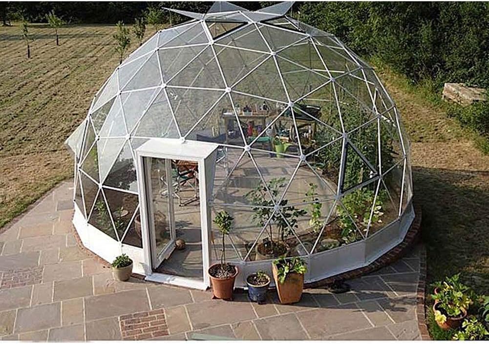 Outdoor Transparent Tent Garden Igloo Sun Protection Cover For 360 ...