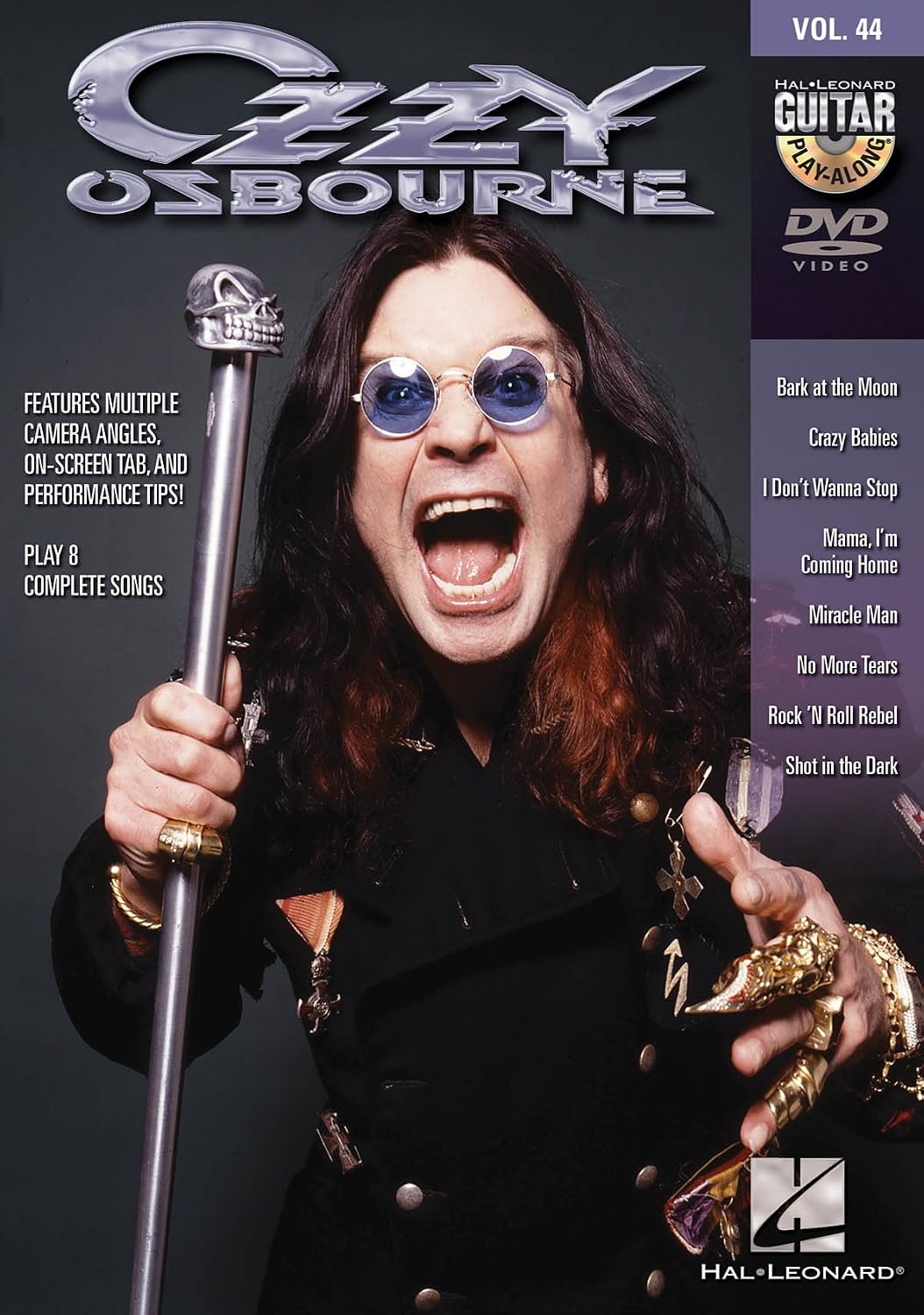 Amazon.com: Guitar Play-Along DVD Volume 44 Ozzy Osbourne Gtr DVD ...