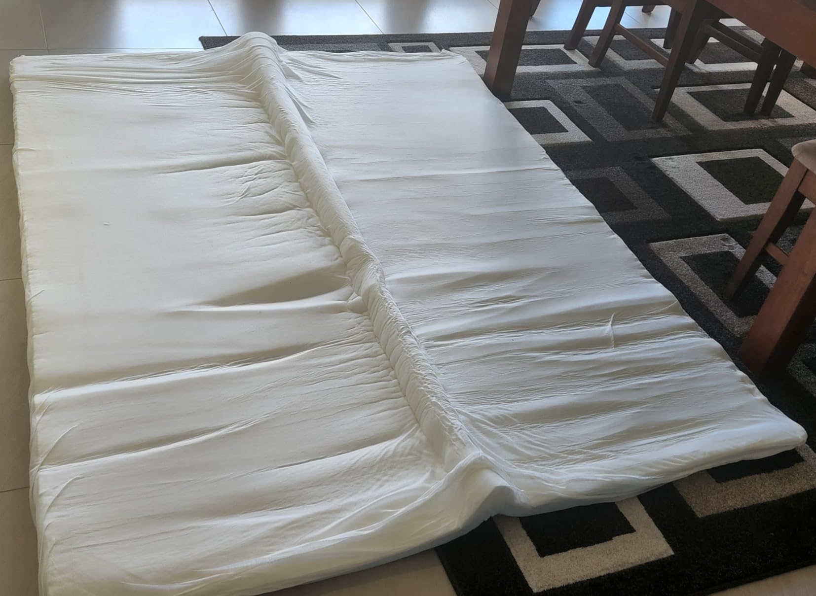 Sweetlove King Single Gel Memory Foam Mattress Topper, Gel Infused High ...