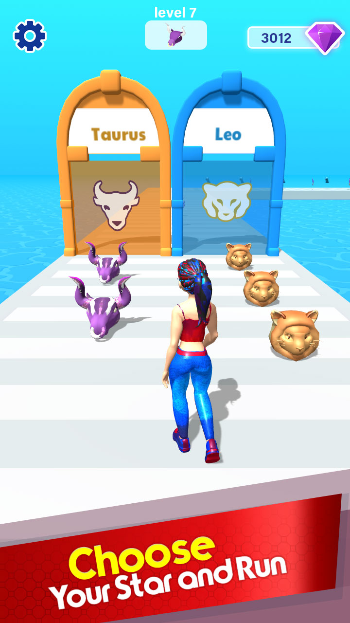 Zodiac Signs Runner! Truth Horoscope Rush 3D - Run through Horoscope ...