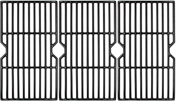 Amazon.com : Hongso 16 7/8" Polished Porcelain Coated Cast Iron Grill ...