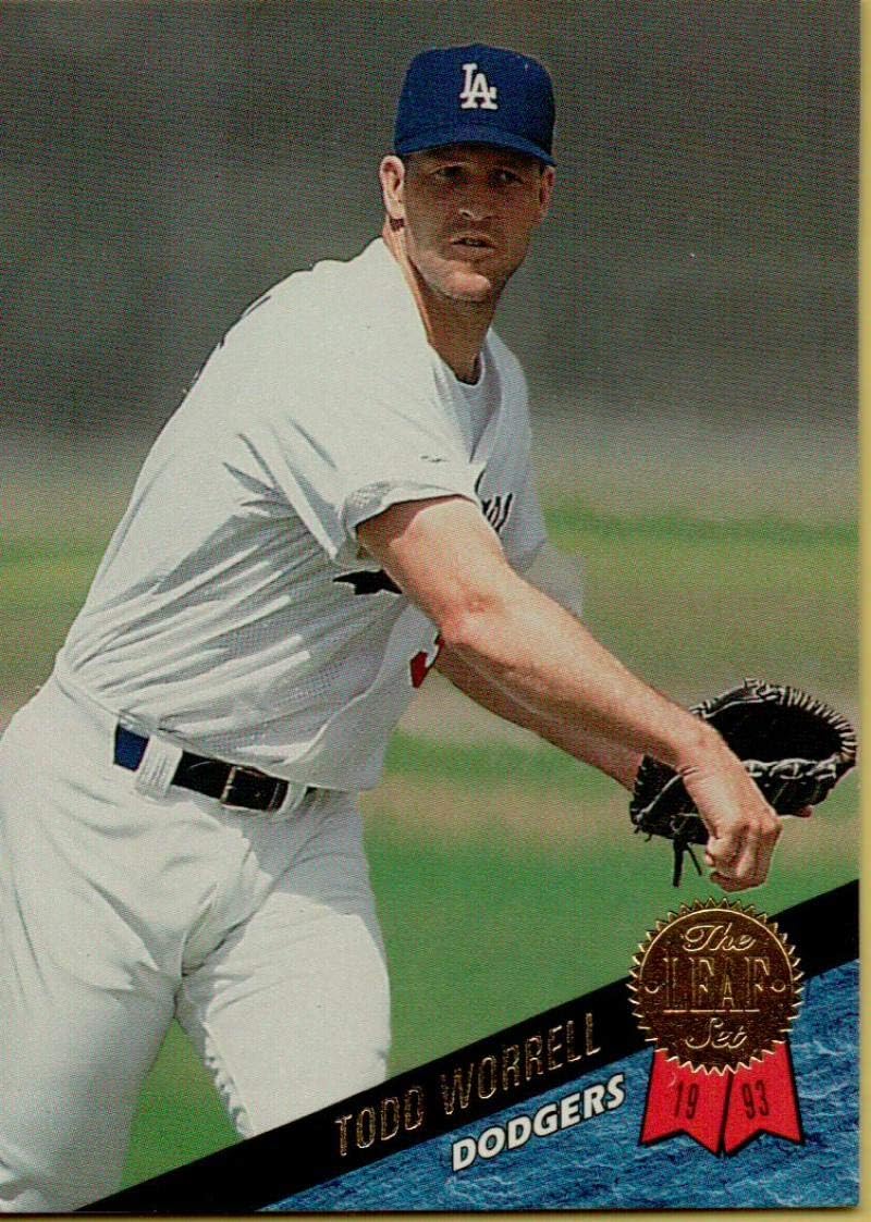 Amazon.com: Baseball MLB 1993 Leaf #429 Todd Worrell #429 NM Dodgers ...