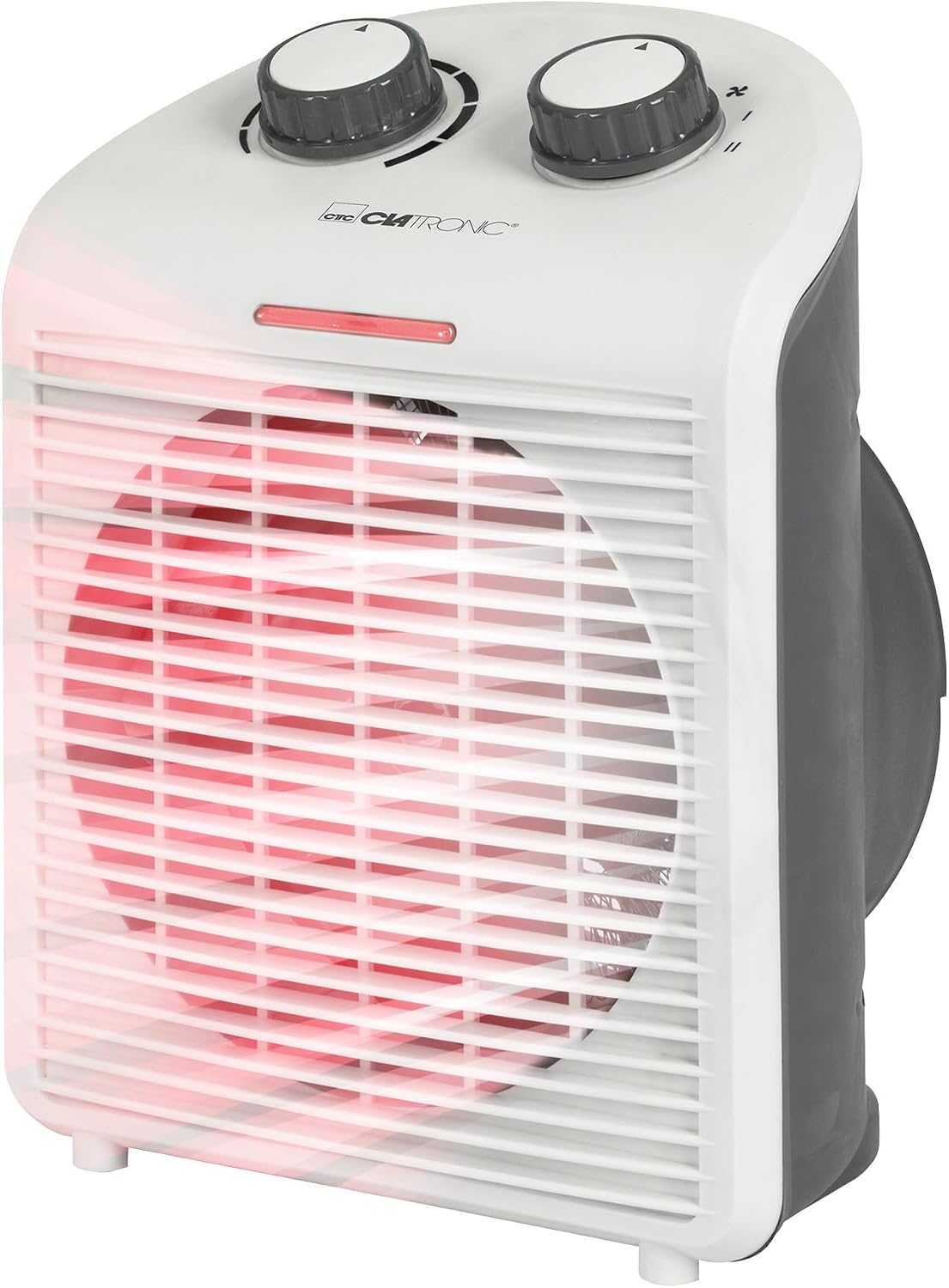 Clatronic HL 3761 263951 Fan Heater, Mobile & Compact Fan Heater, 2 ...
