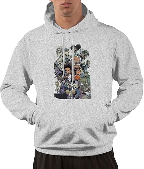 Amazon.com: The Boondocks Anime Men's Hoodies 3D Print Comfortable ...