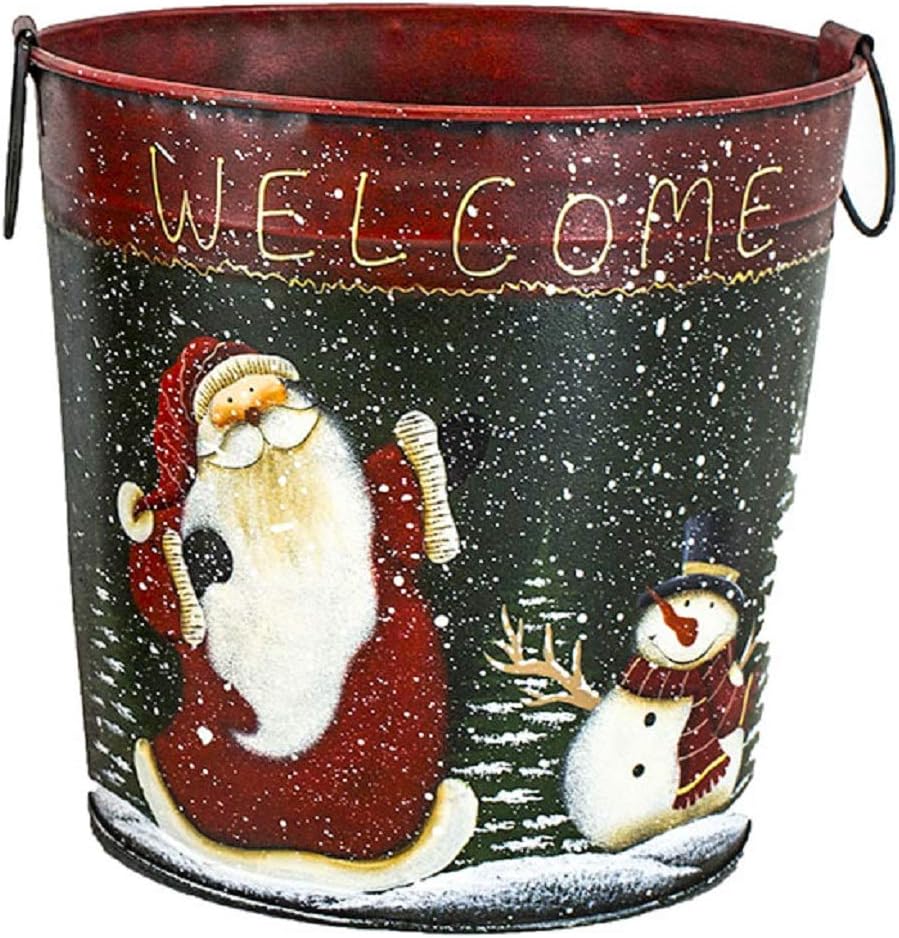Amazon.com: Direct International Holiday Christmas Rustic Galvanized ...