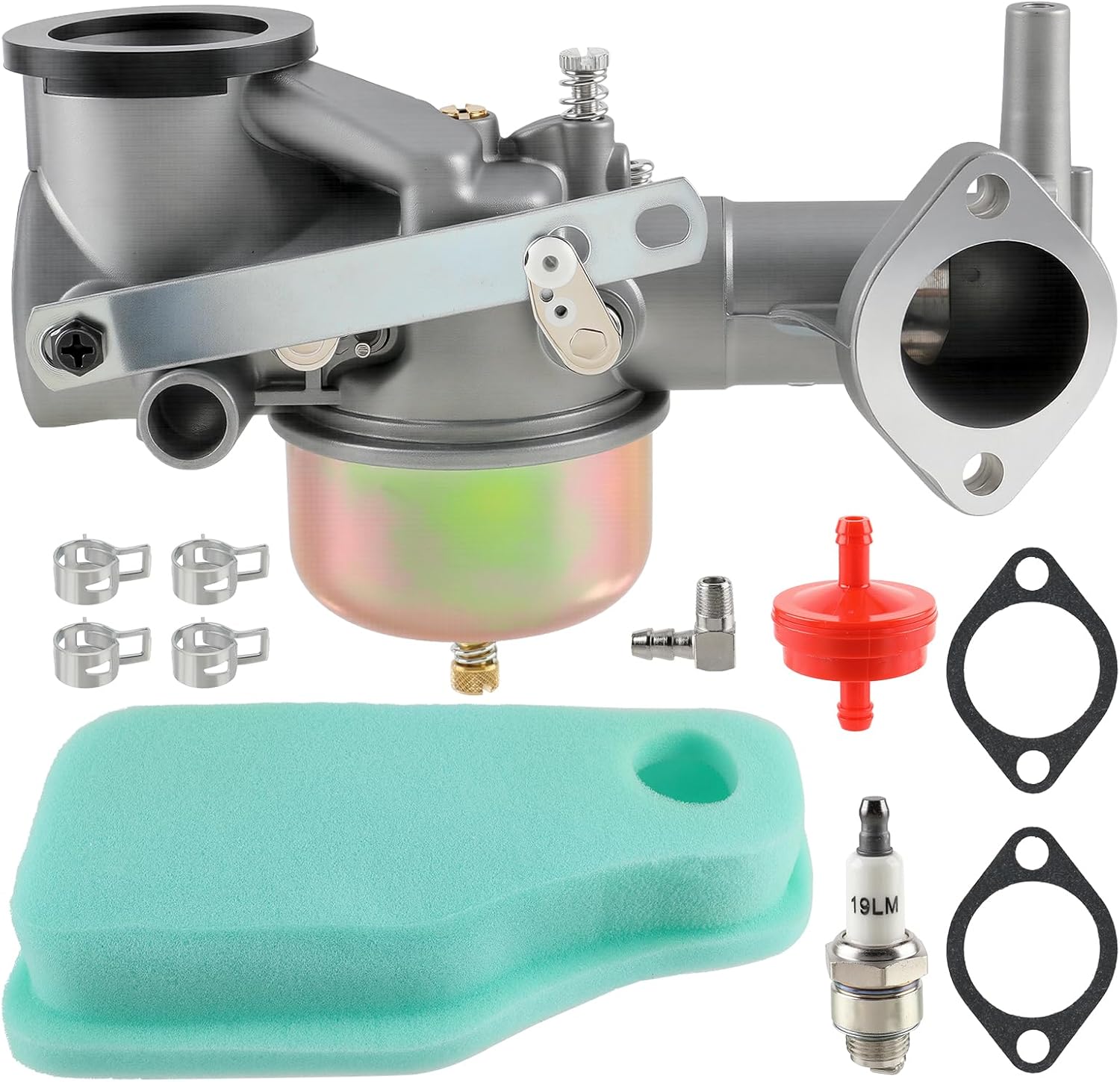 Amazon.co.jp: Carbhub 491590 193700 392152 キャブレター Briggs & Stratton用 ...