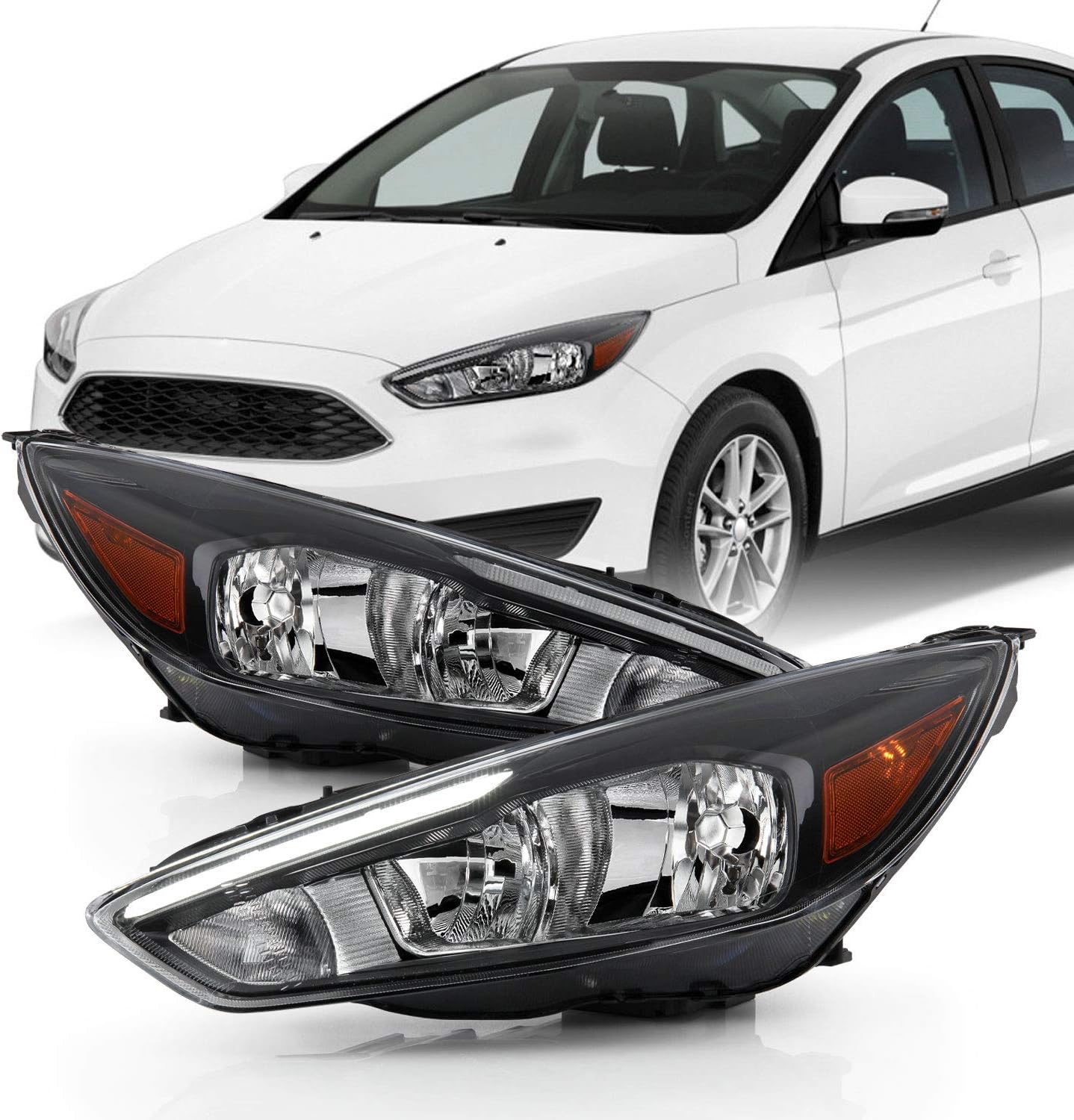 Amazon.com: AKKON - Fits 2013-2014 Ford F-150 HID/Xenon Type Projector ...