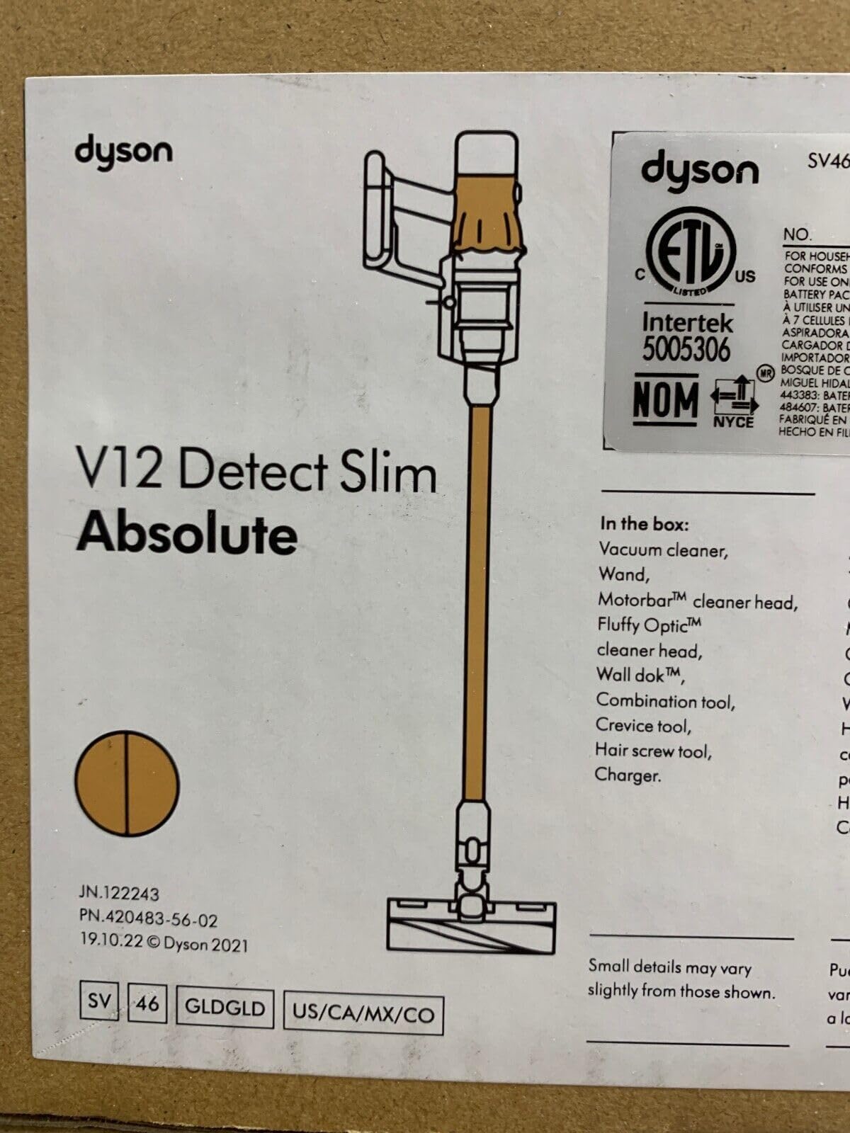 Amazon.com - Dyson V12 Detect Slim+ Cordless Vacuum Cleaner