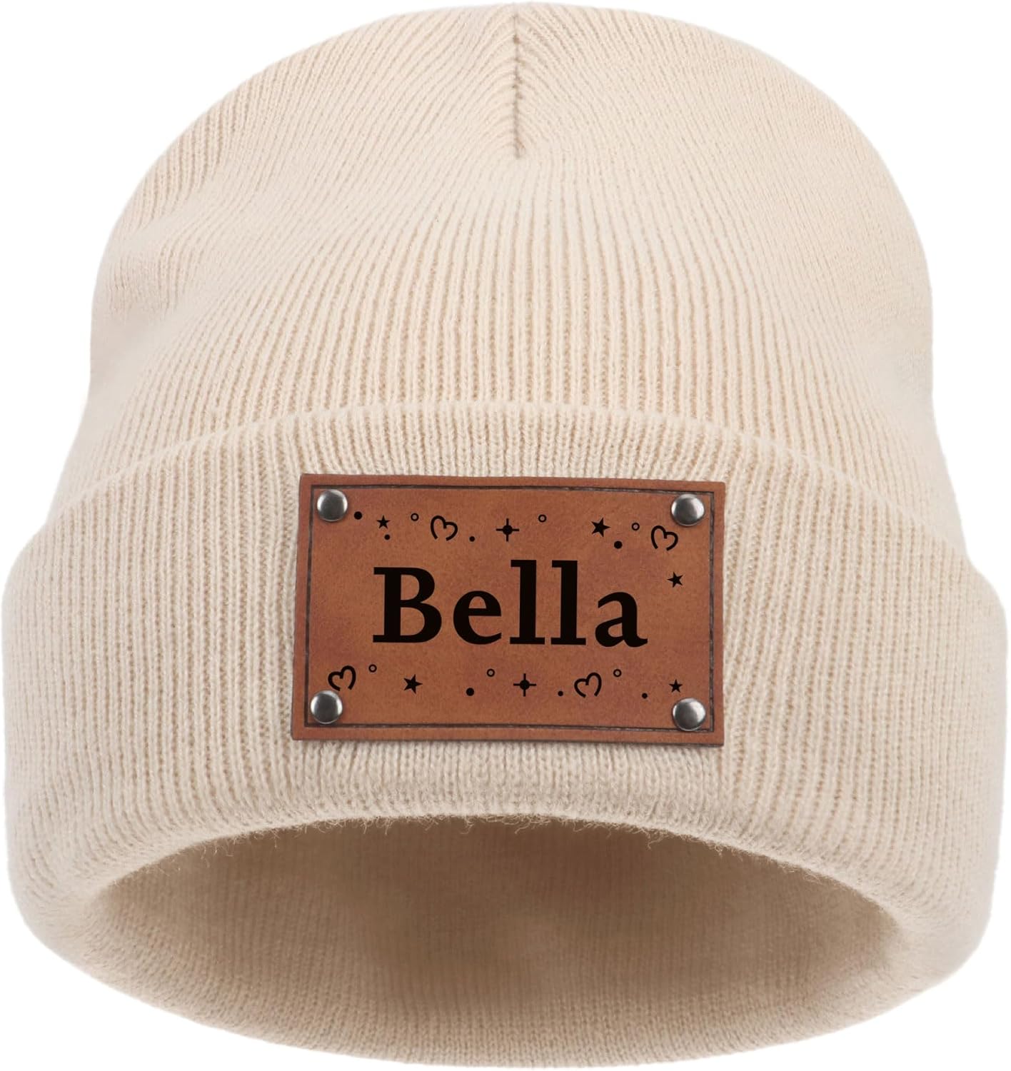 Amazon.com: Custom Baby Beanie Hat, Newborn Beanies for Baby Boy Girl, Winter Beanies Knitted ...