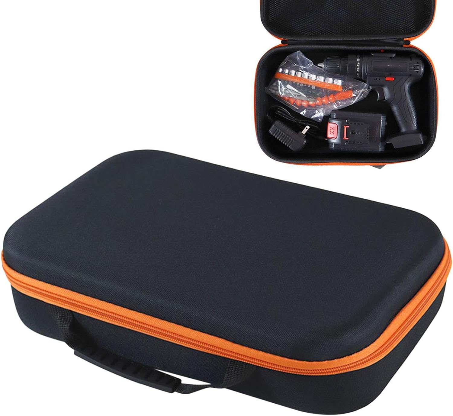 Tool Bag Ox Cloth Empty Storage Drill Organizer | Zipper Closure ...