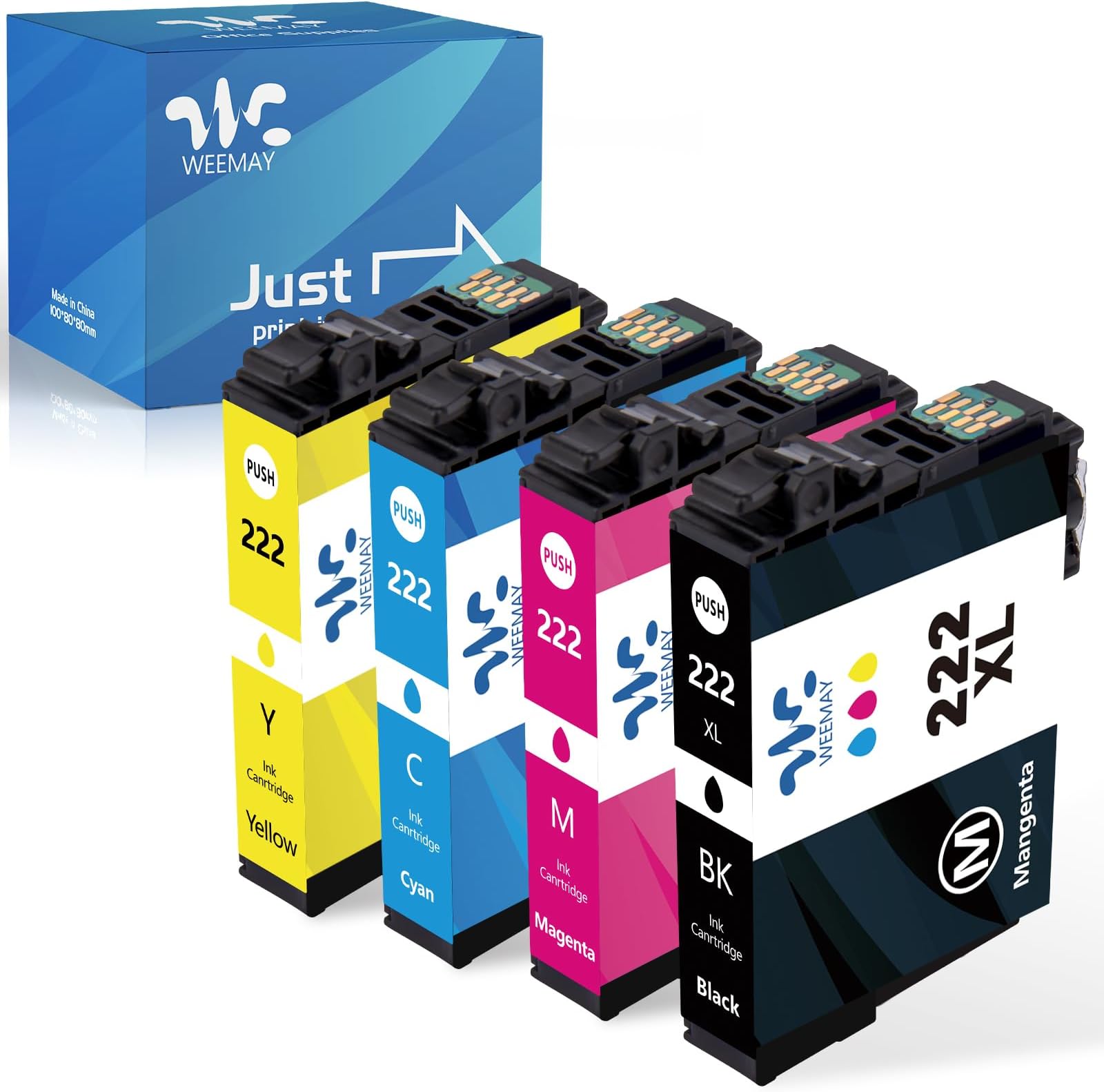 Amazon.com: OCProducts Remanufactured Ink Cartridge Replacement 3 Pack ...