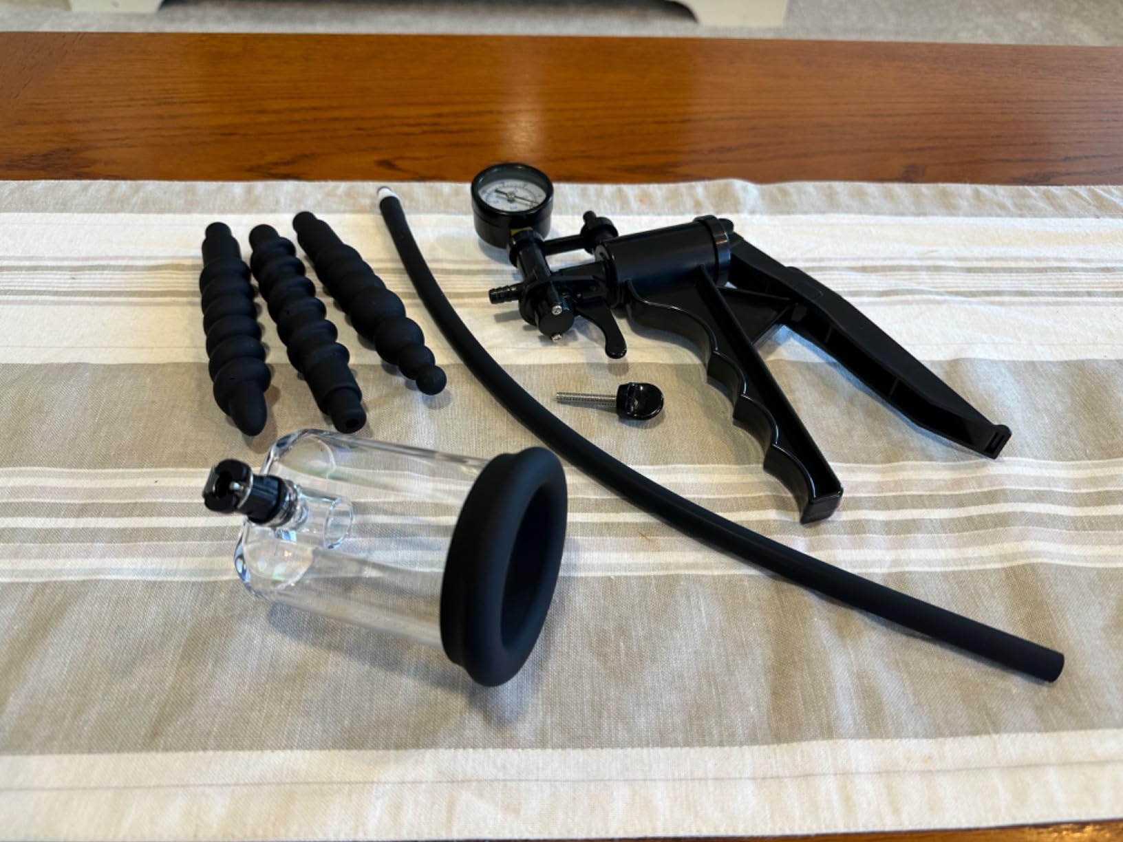 Amazon.com: Anal Plug Vacuum Pump Enlarger Butt Plug Rose Bud Twist ...