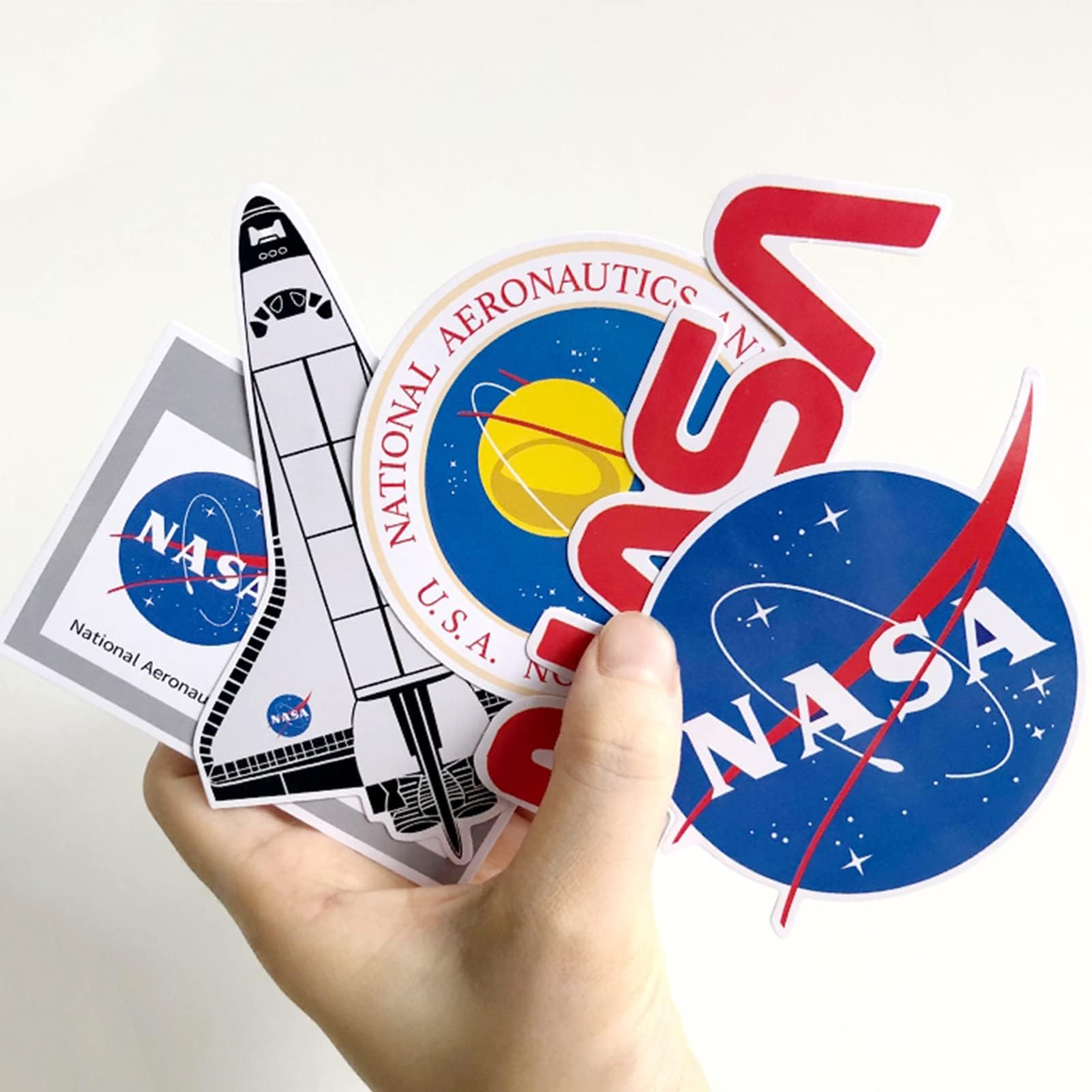 Amazon.com - NASA - Critical Space Item (Red) Bumper Sticker Vinyl Decal 5"