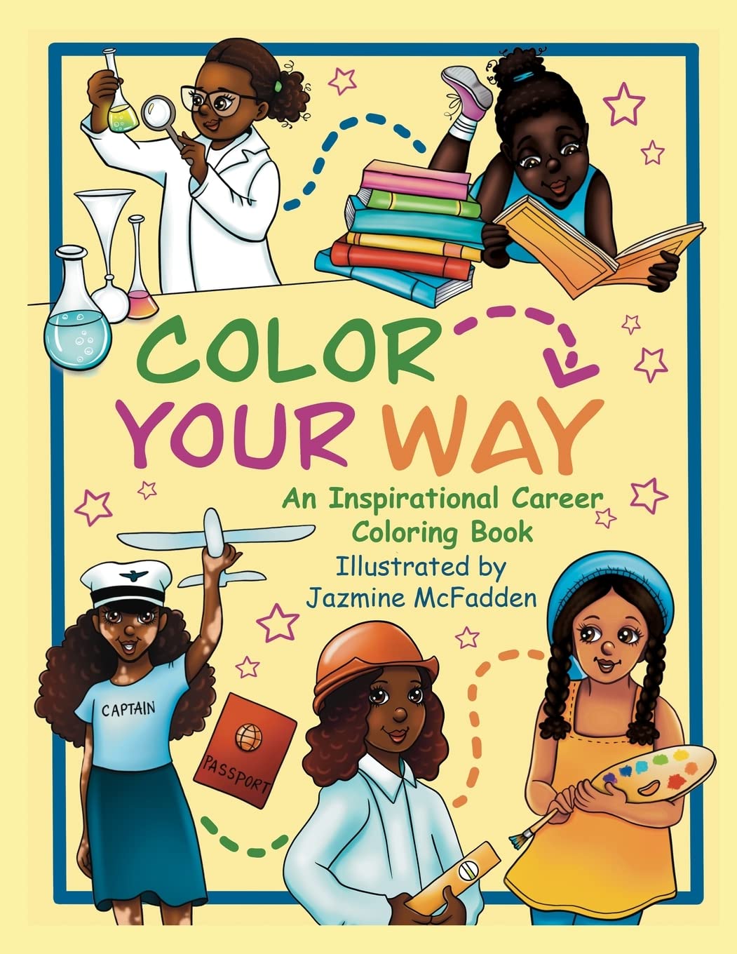 Color Your Way: An Inspirational Career Coloring Book: McFadden ...