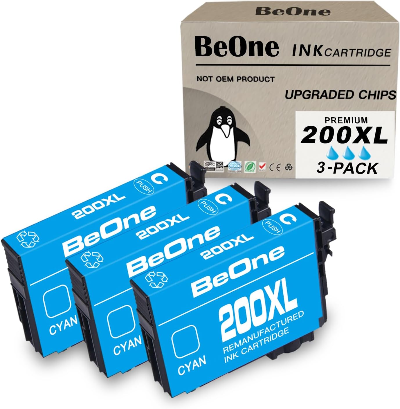 Amazon.com: Run Star Remanufactured 200XL Black Ink Cartridge ...