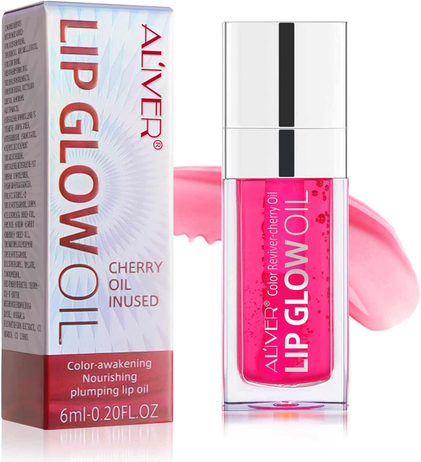 Amazon.com : Lip Oil,Lip Glow Oil,Plumping Lip Oil Tinted,Hydrating ...