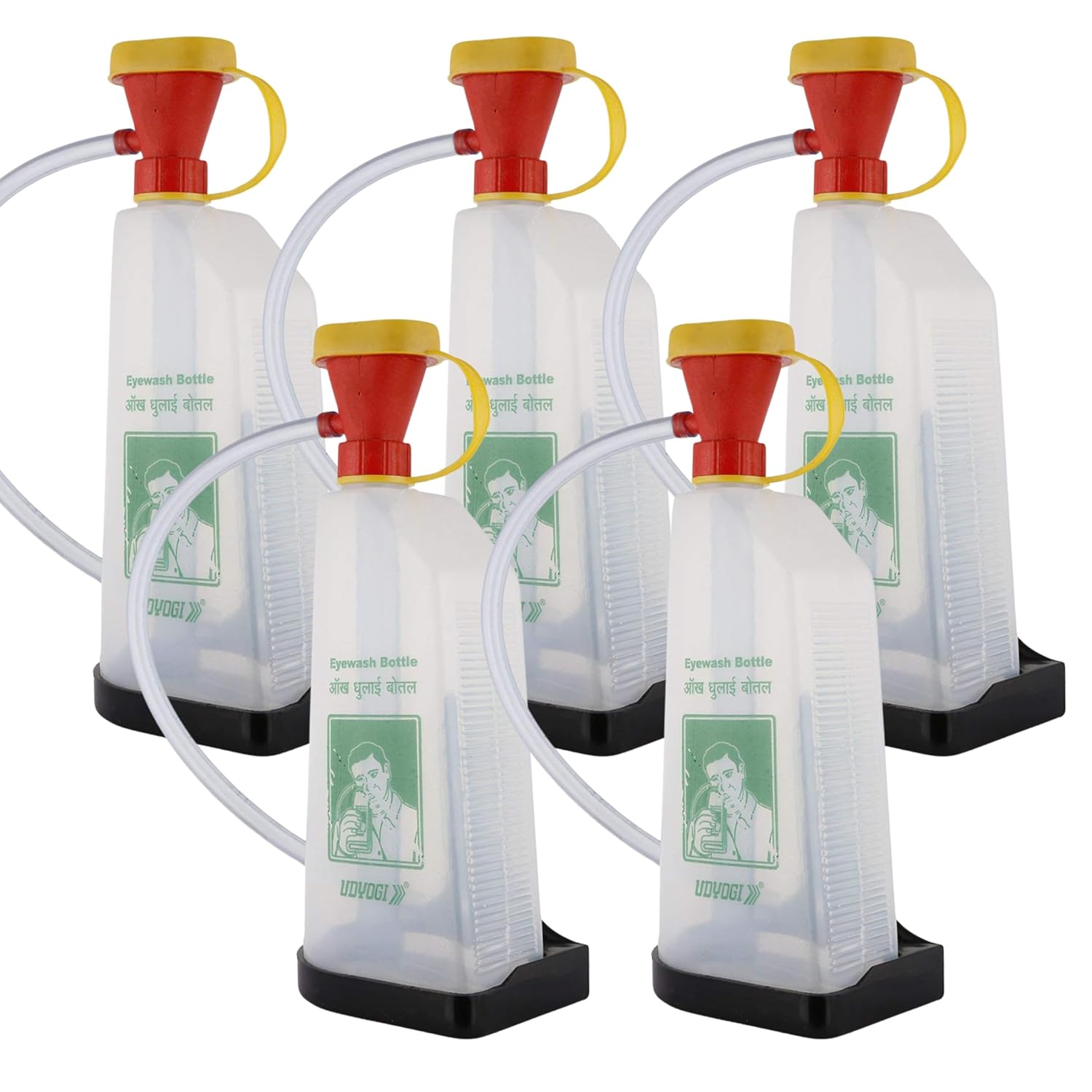 Elysian Combo Pack Emergency Eye Wash Bottle - Standard Size for Quick ...