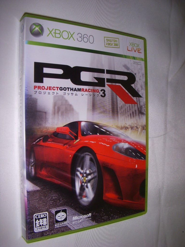 Amazon | PGR3-プロジェクト ゴッサム レーシング 3- Xbox360 | ゲームソフト